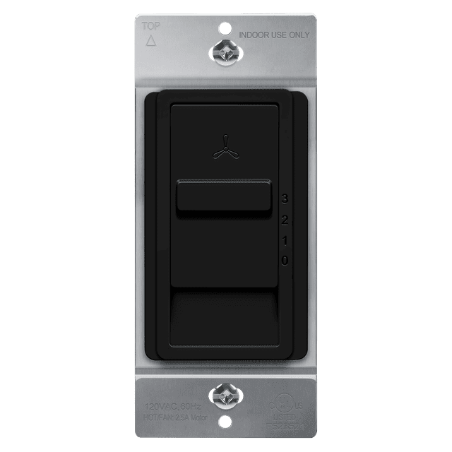 TOPGREENER Kalide Fan Speed Control Switch, 3-Speed Fan Wall Switch ...