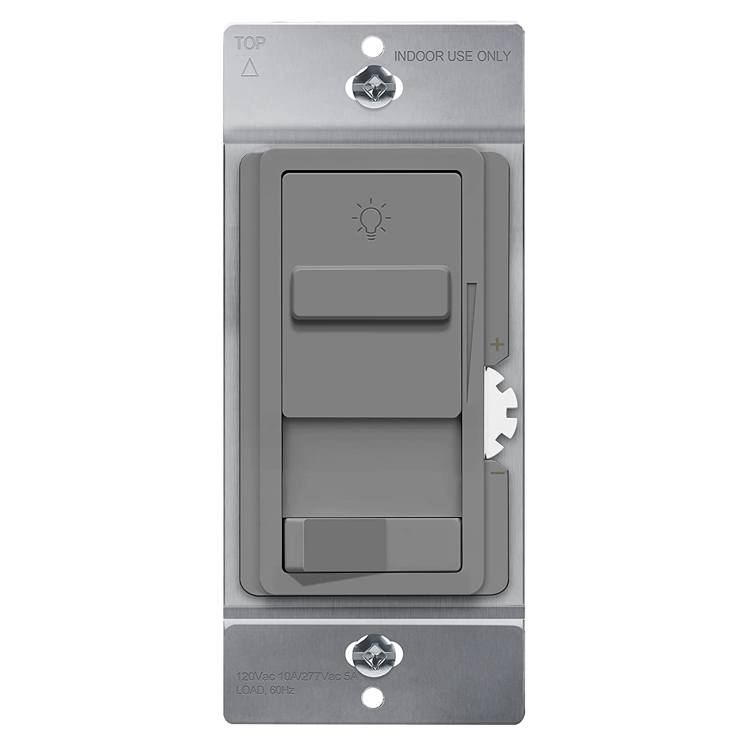 TOPGREENER Kalide Low Voltage Dimmer Light Switch, 3-Way or Single Pole, 120VAC 60Hz, 120VAC 10A ...