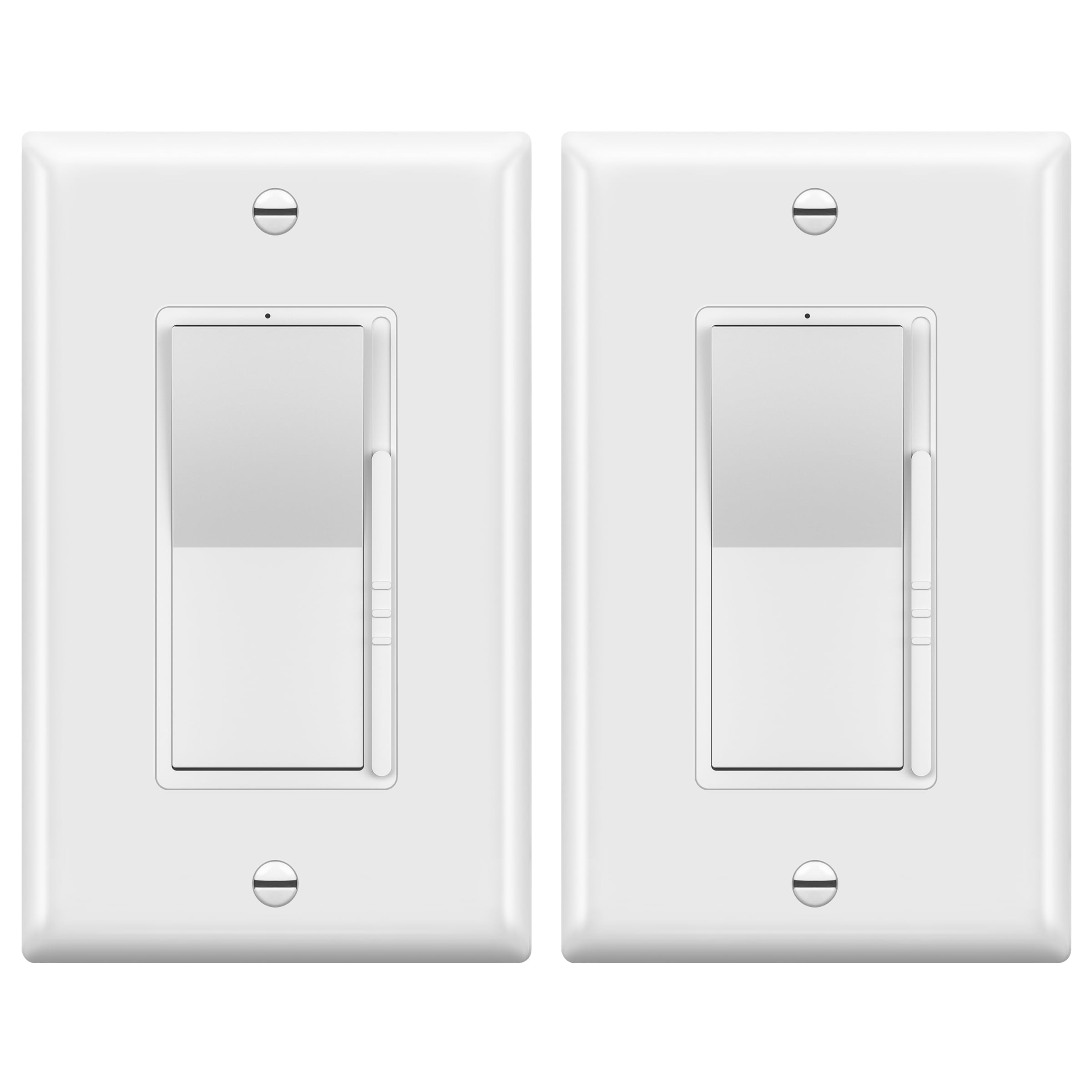 TORCHSTAR Dimmer Switch for LED Light, 3-Way Single Pole Dimmable Slide ...