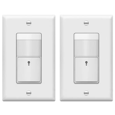 TOPGREENER Motion Sensor Light Switch, Occupancy Detector, On/Off ...