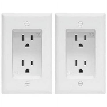 3GRACE GFCI Outlet 15 Amp, Tamper-Resistant, Self-Test, UL Listed, LED ...
