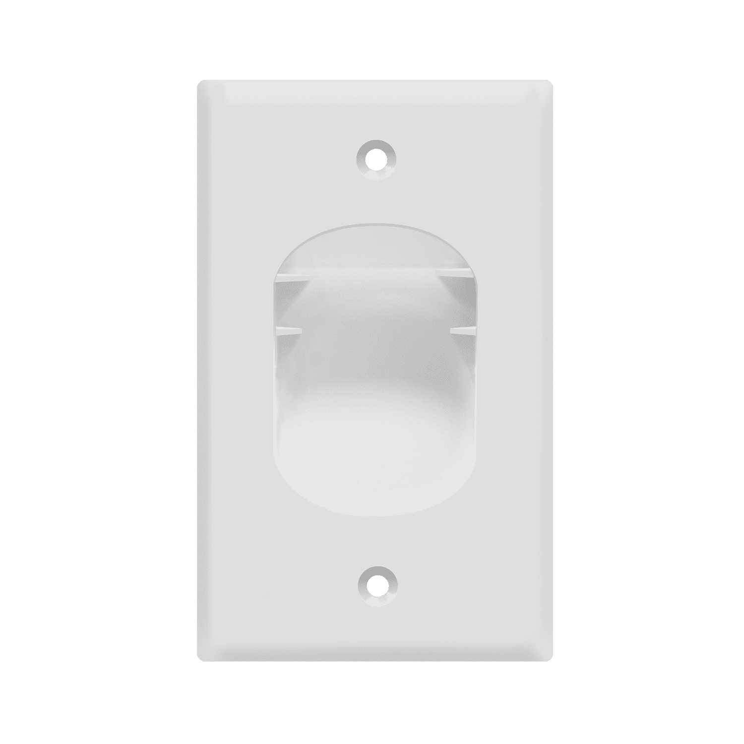TOPGREENER TG8881 Recessed Low-Voltage Cable Wall Plate, Durable ...