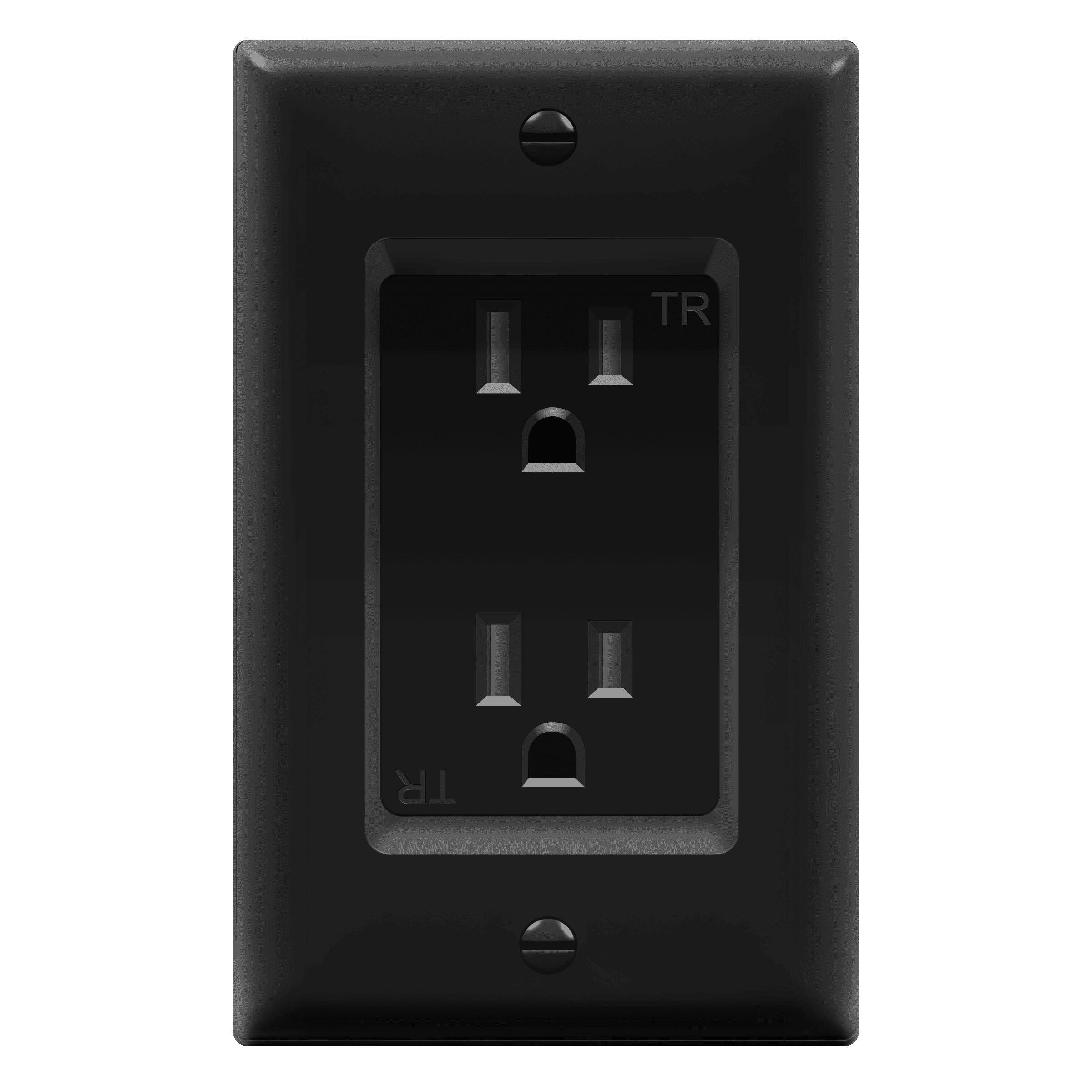 TOPGREENER 15A Recessed Outlet, Tamper-Resistant for TV, A/V, Artwork ...