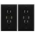 TOPGREENER USB Wall Outlet Charger, Tamper-Resistant Receptacles ...
