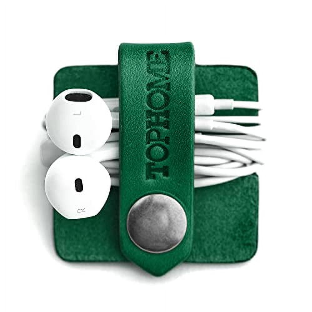 TOPHOME Cord Organizer Earbud Holders Earphone Wrap Earphones Organizer ...