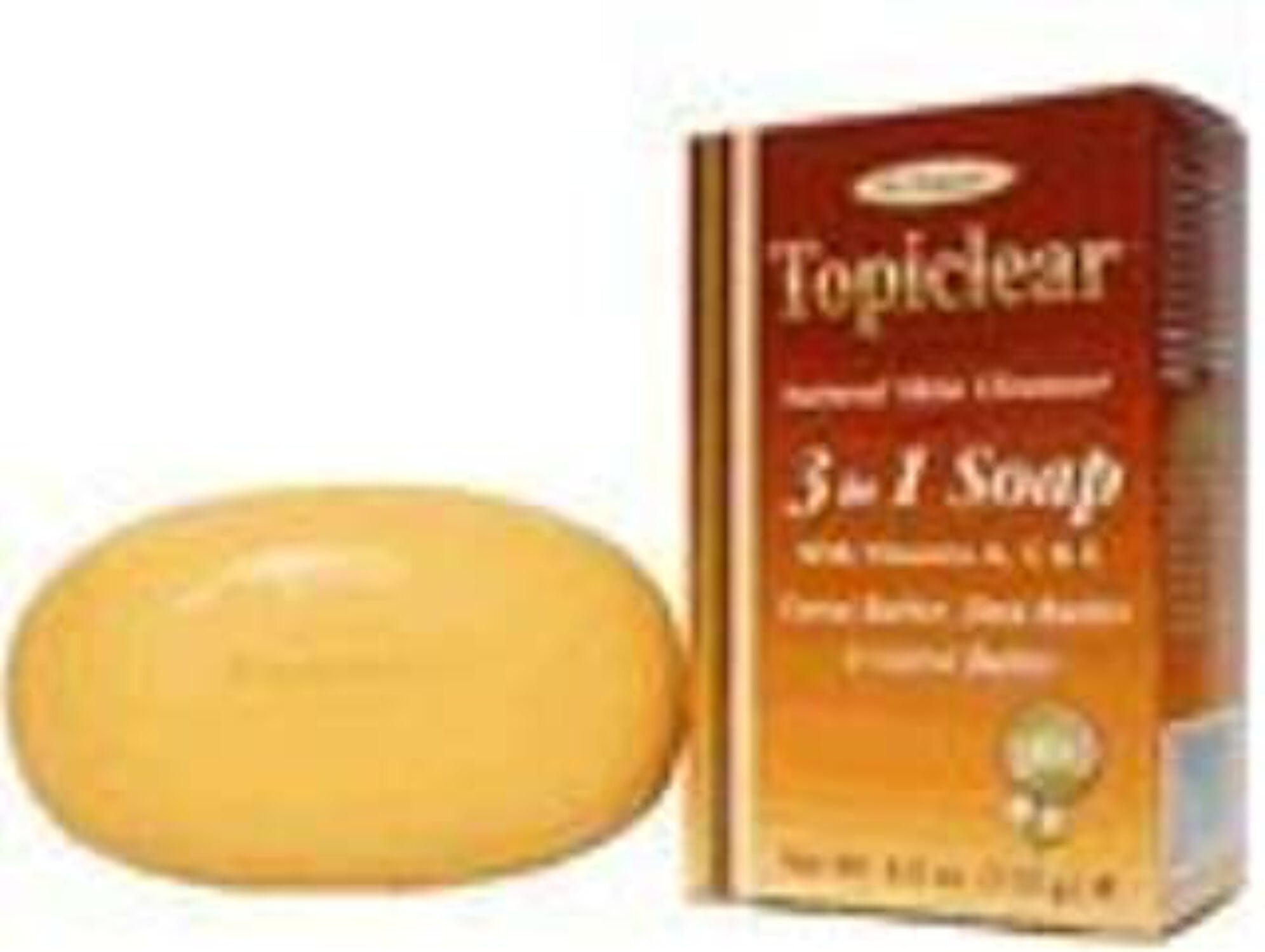 TOPICLEAR - Natural Skin Cleanser 3 in 1 Soap - Walmart.com