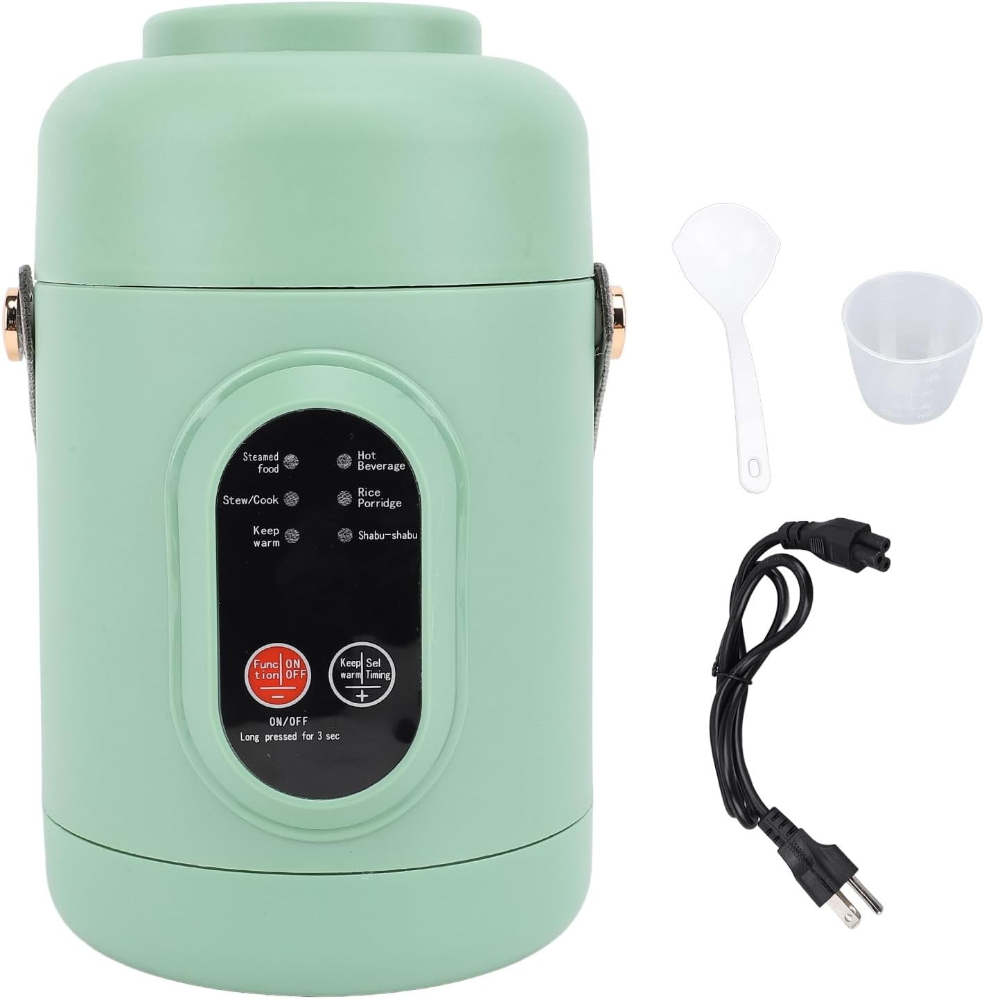 TOPINCN 500W Cooking Portable Electric Pot Mini Stainless Steel ...