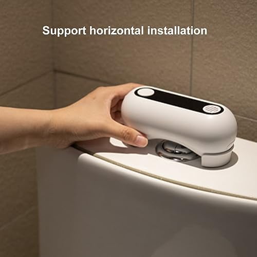 TOPINCN Automatic Toilet Flush, Non Toilet Flusher, Infrared Sensing ...