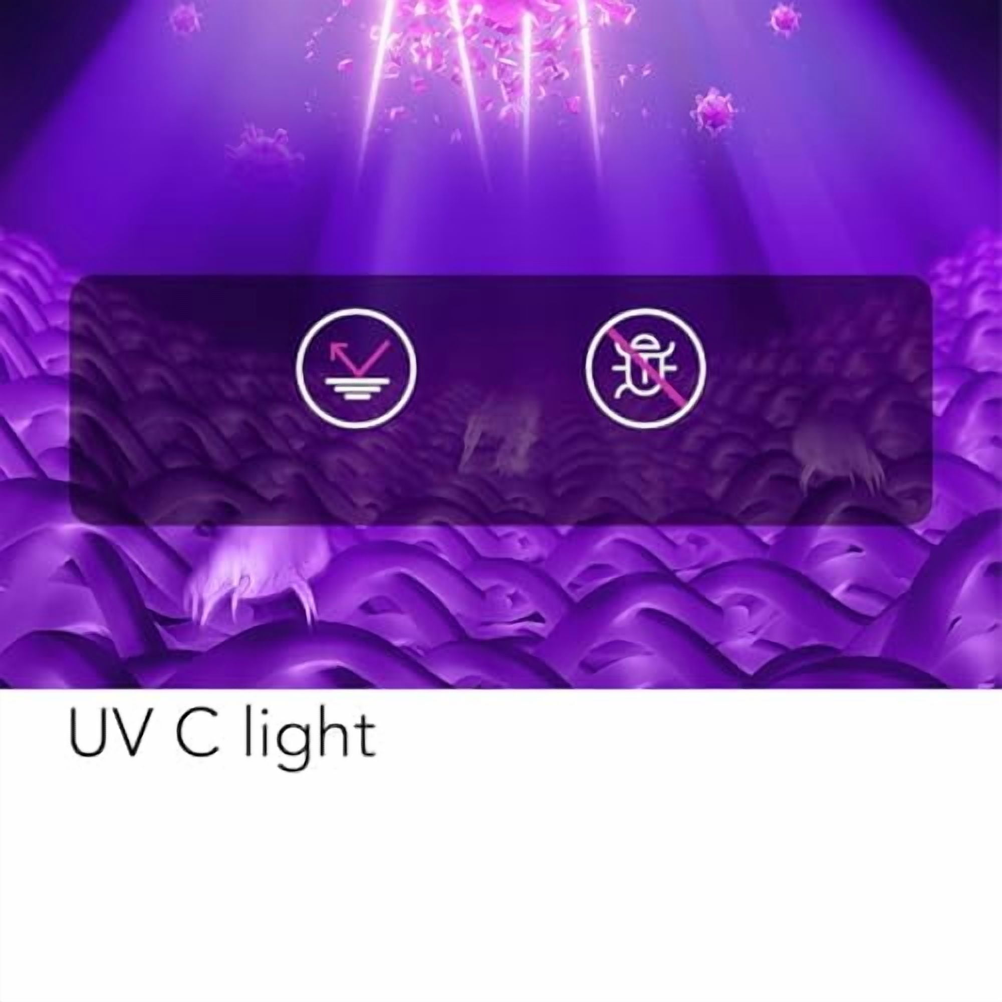 TOPINCN Cleaner, Handheld UV Bed Vacuum Cleaner Cordless Dust Vacuum ...