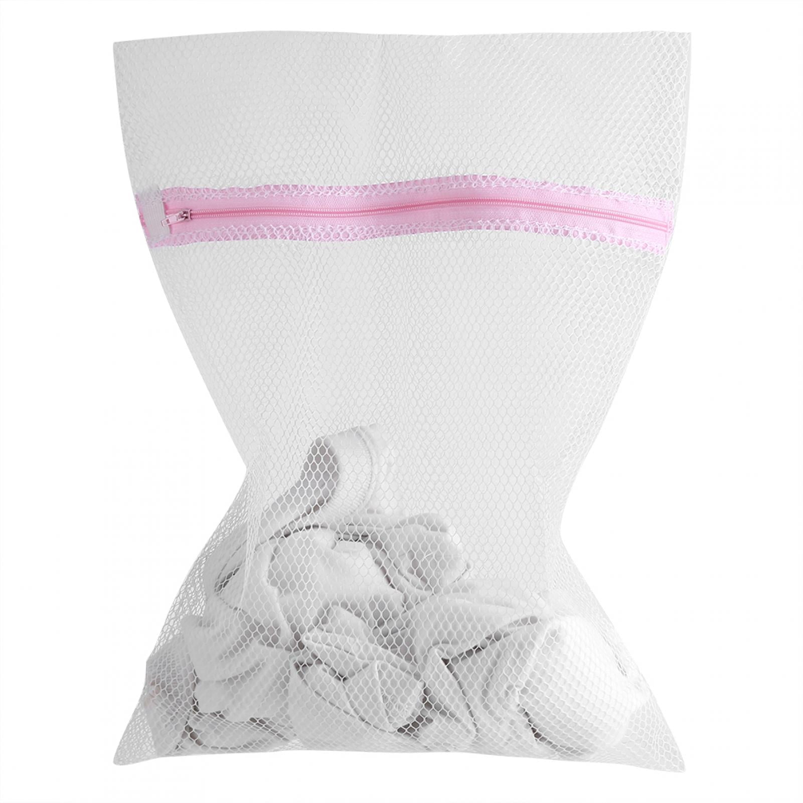TOPINCN Zipped Lingerie Washing Bag Laundry Machine Mesh Clothes For ...