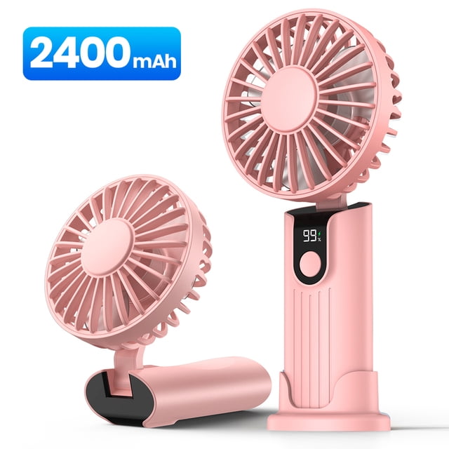 TOPK 5000mah Mini Portable Fan USB Desk Electric Fan Small Personal ...