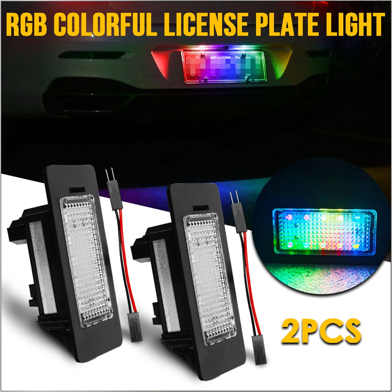 TOPKU License Plate Lights for Mercedes Benz CS E CL-Class C207 W204 ...