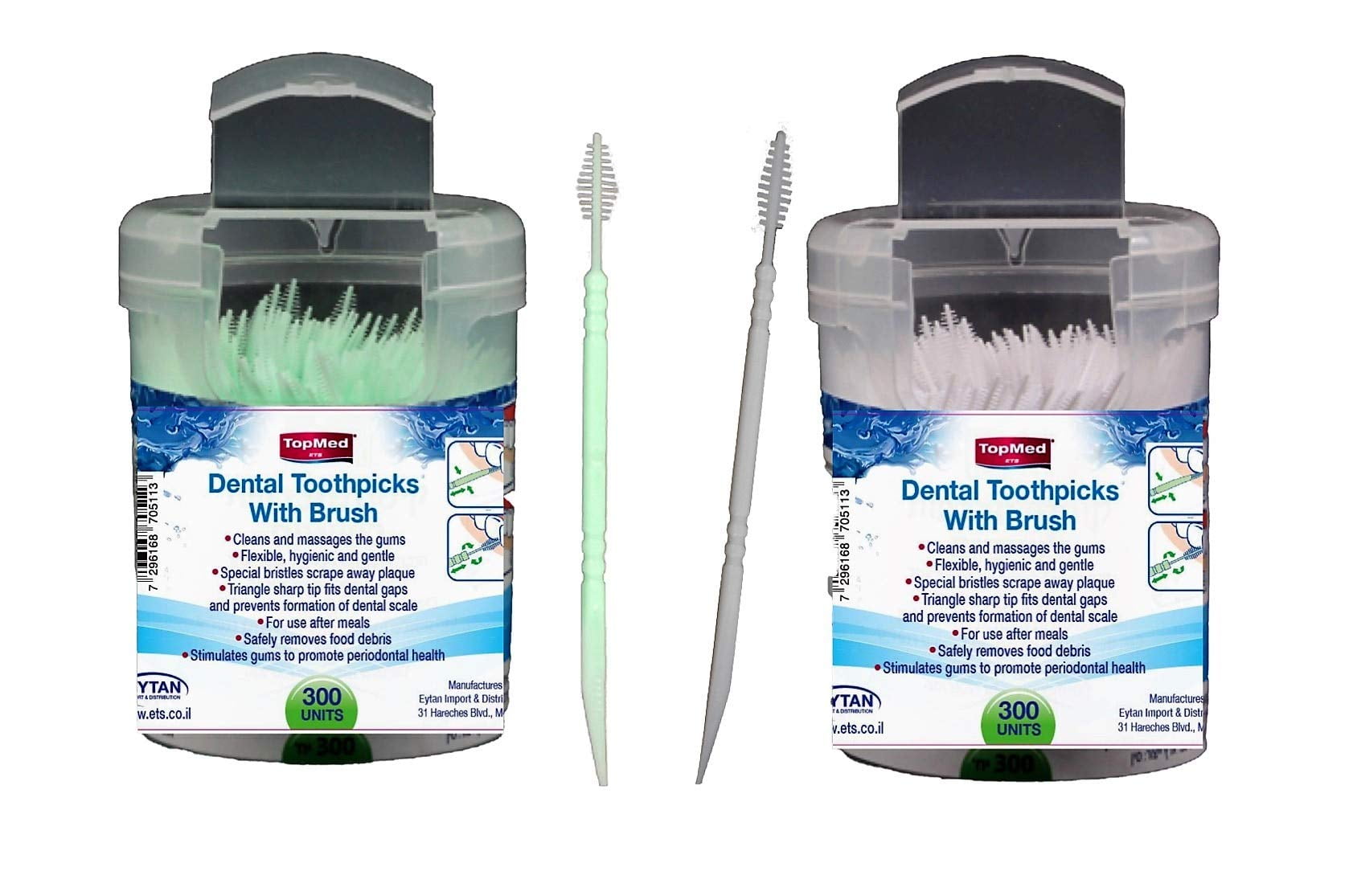 TOPMED ETS Oral Care Dental Brush Teeth Pick Plastic Teeth Floss ...