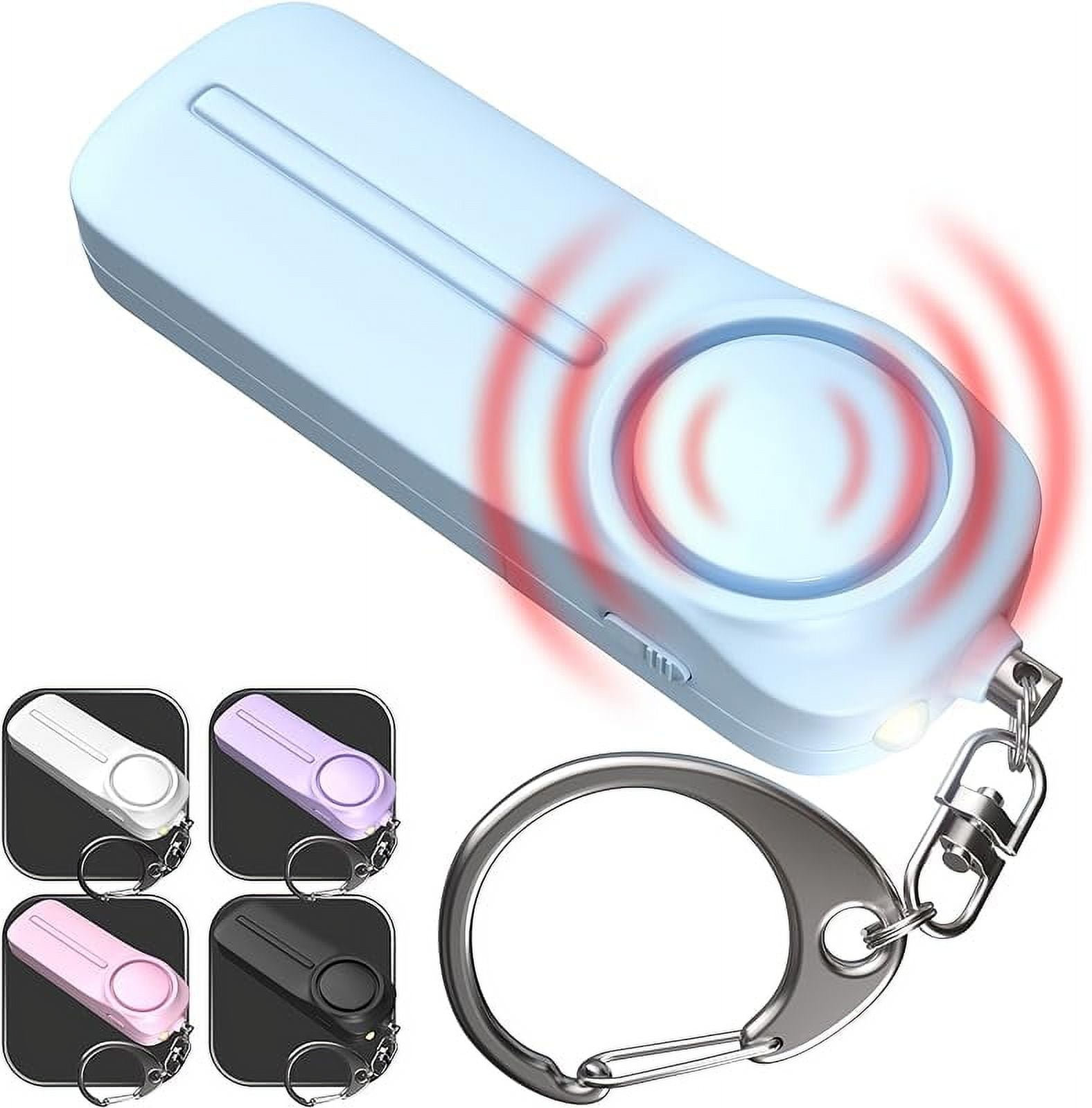 TOPRATED Personal Alarm Keychain for Women Self Defense - Loud Safety ...