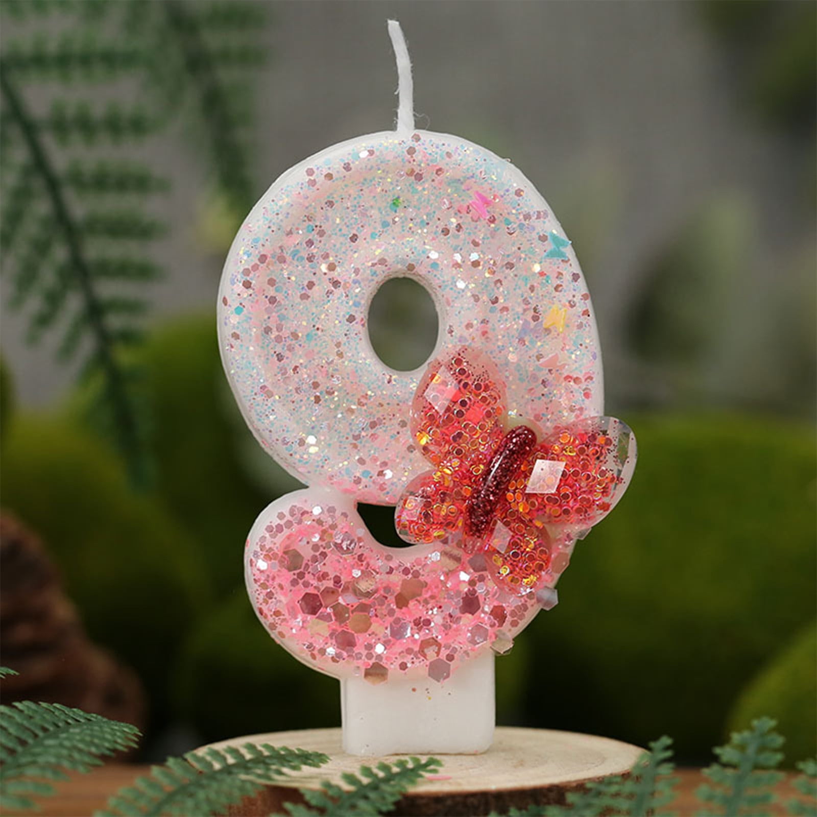 TOPRenddon 0 To 9 Number Birthday Candles Cake Party Decorations New ...