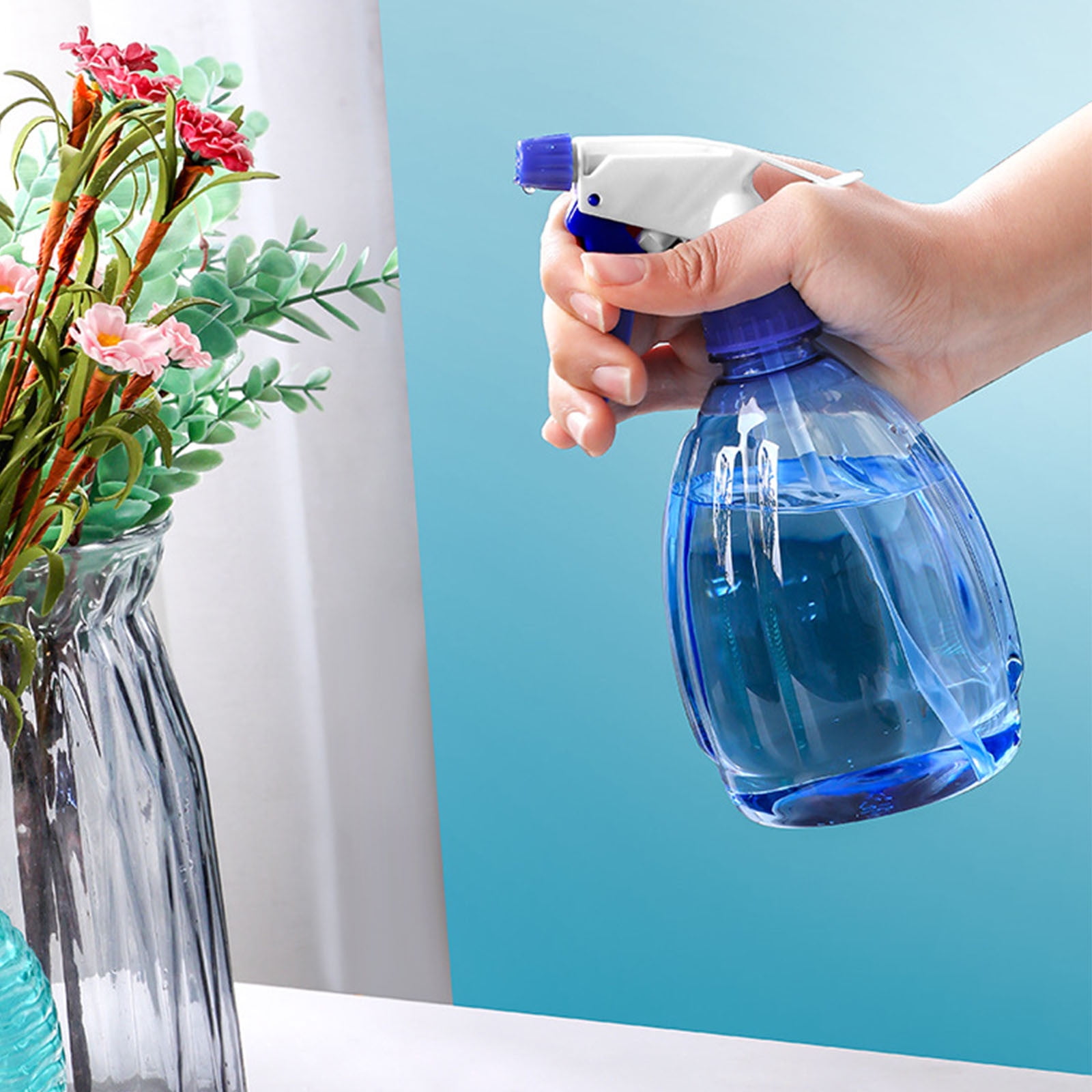 TOPRenddon 500ml High-Pressure Spray Bottle – Multi-Use Water Mister ...