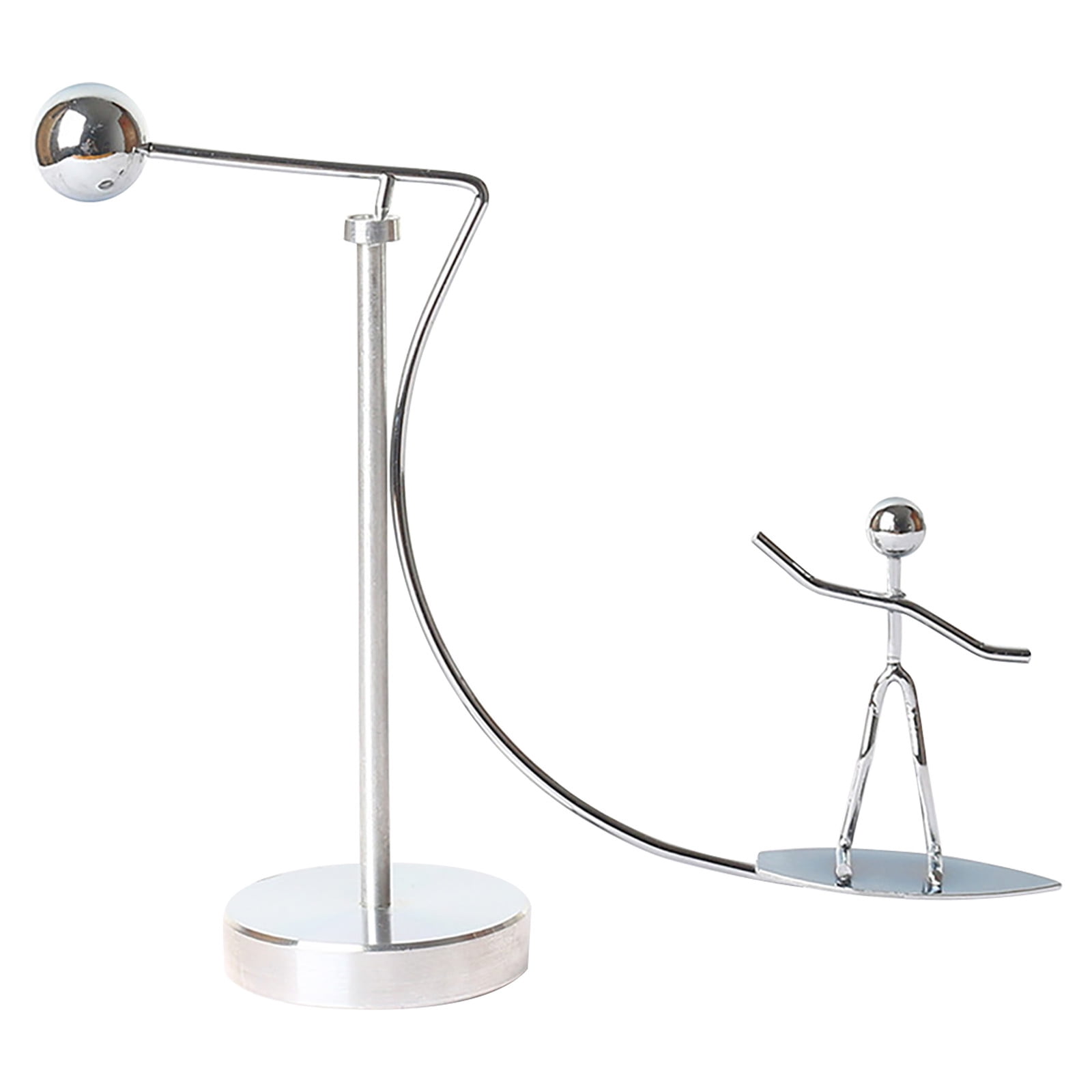 TOPReddon Christmas Gift Balance Villain, Stainless Steel Balance Ball ...