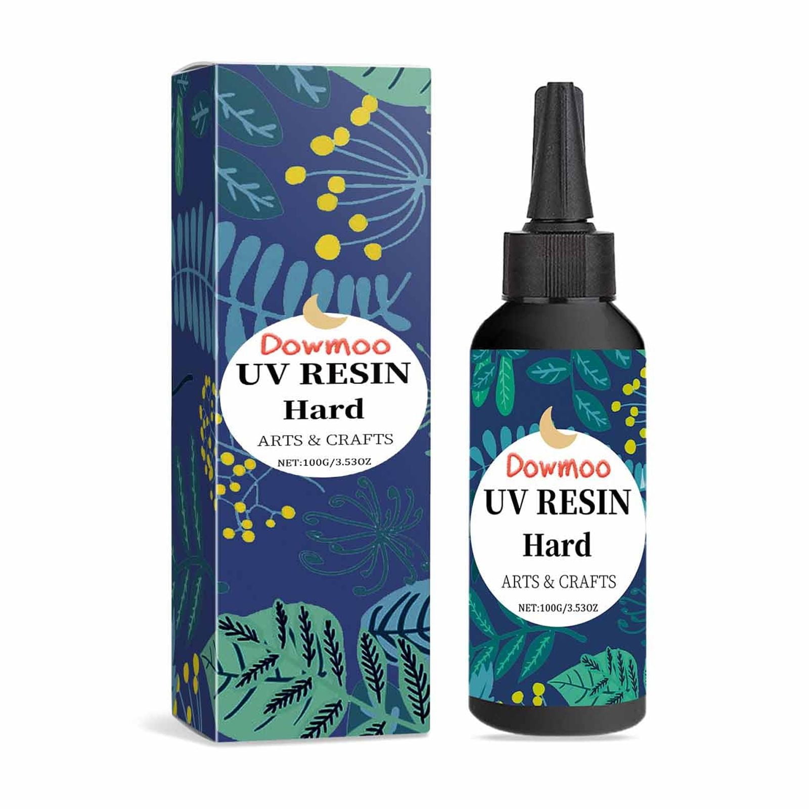 TOPRenddon Crystal Clear Hard UV Resin Upgraded Formula Ultraviolet ...