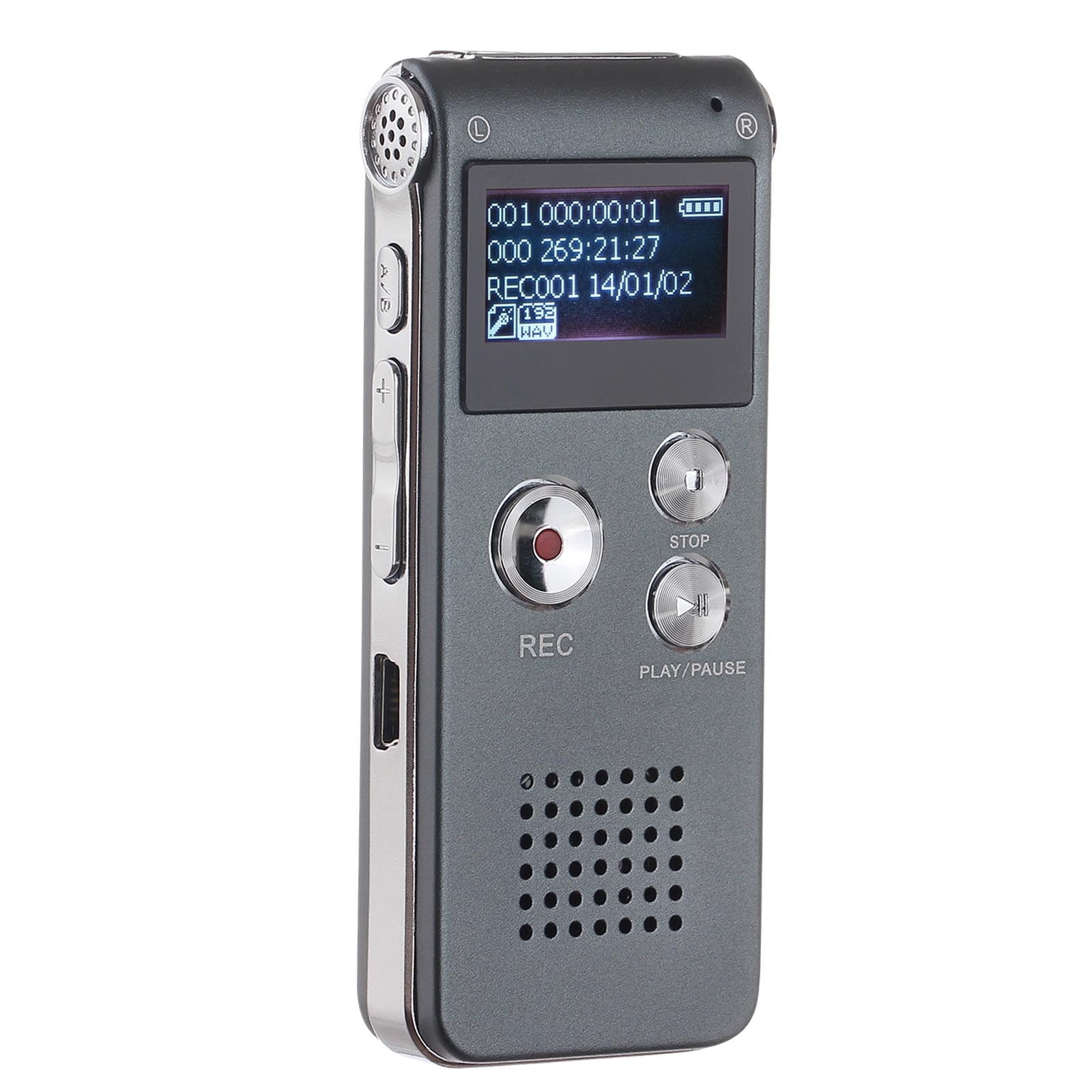 TOPRenddon Dash Cam Front and Rear，8BG Digital Voice Recorder Sound ...