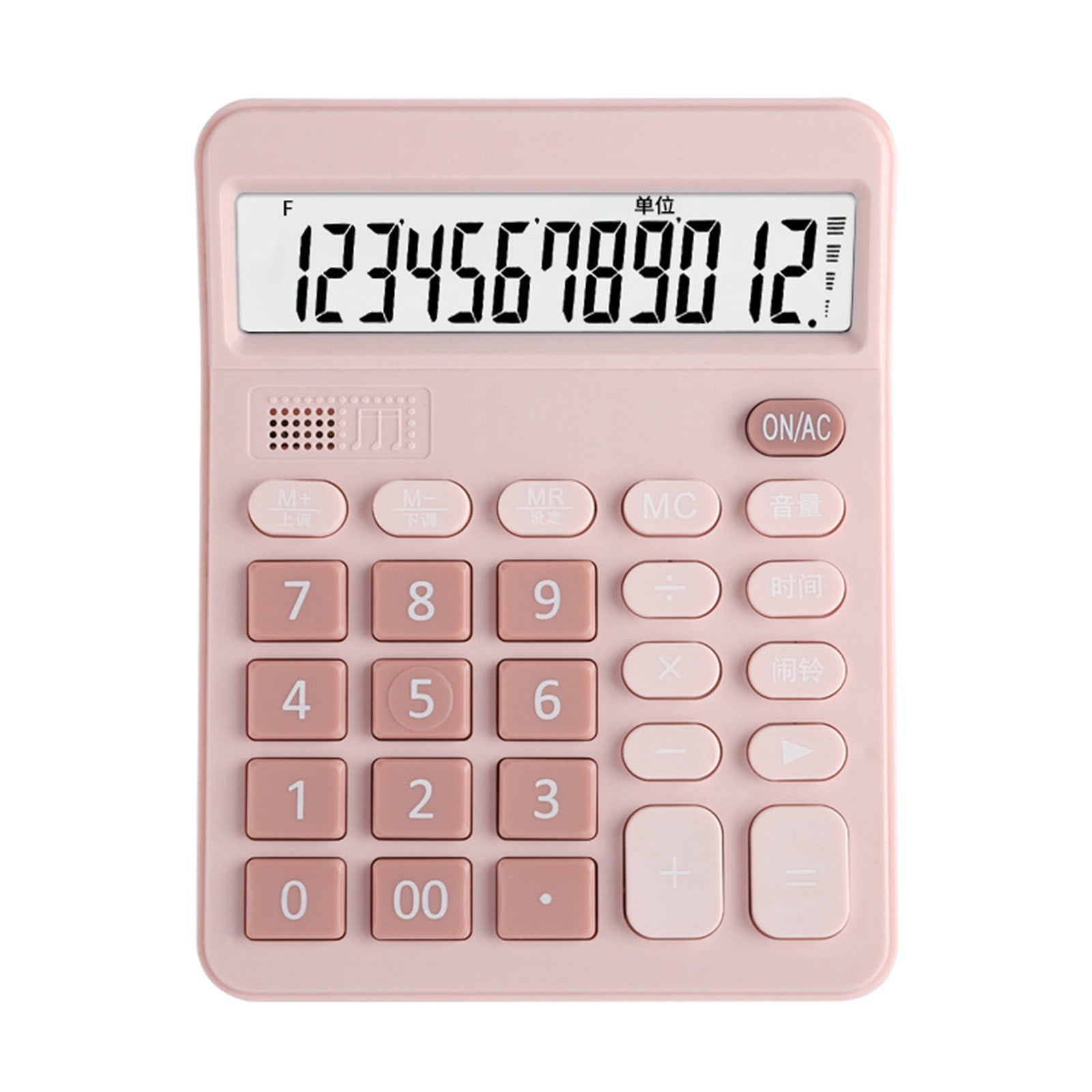 TOPRenddon Desktop Calculator with Big Buttons, Dual Power Source ...