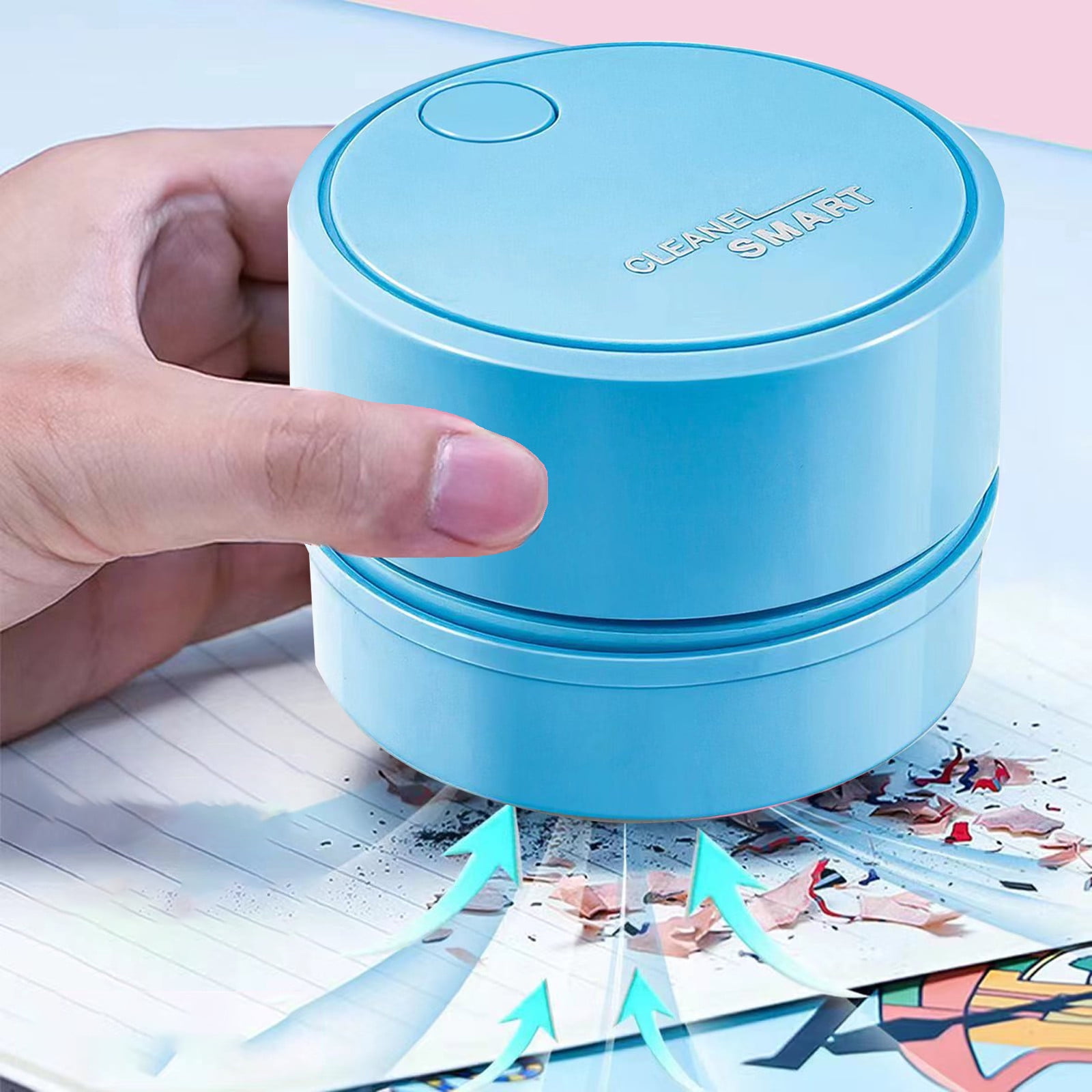 TOPRenddon Desktop Vacuum Cleaner Mini Desktop Duster Energy Saving 360 ...