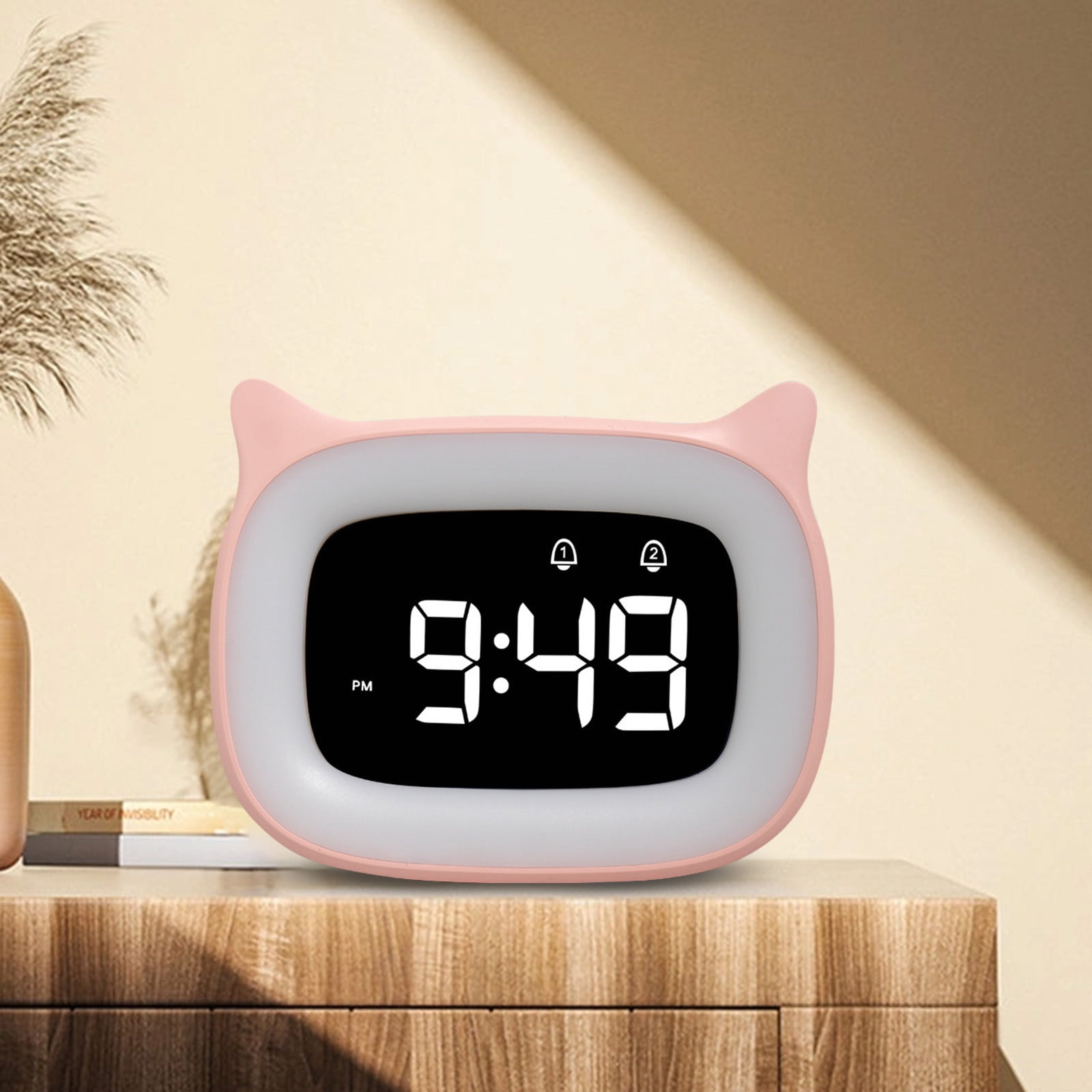 TOPRenddon Digital Alarm Clock, Digital Electronic Clock LED Display ...