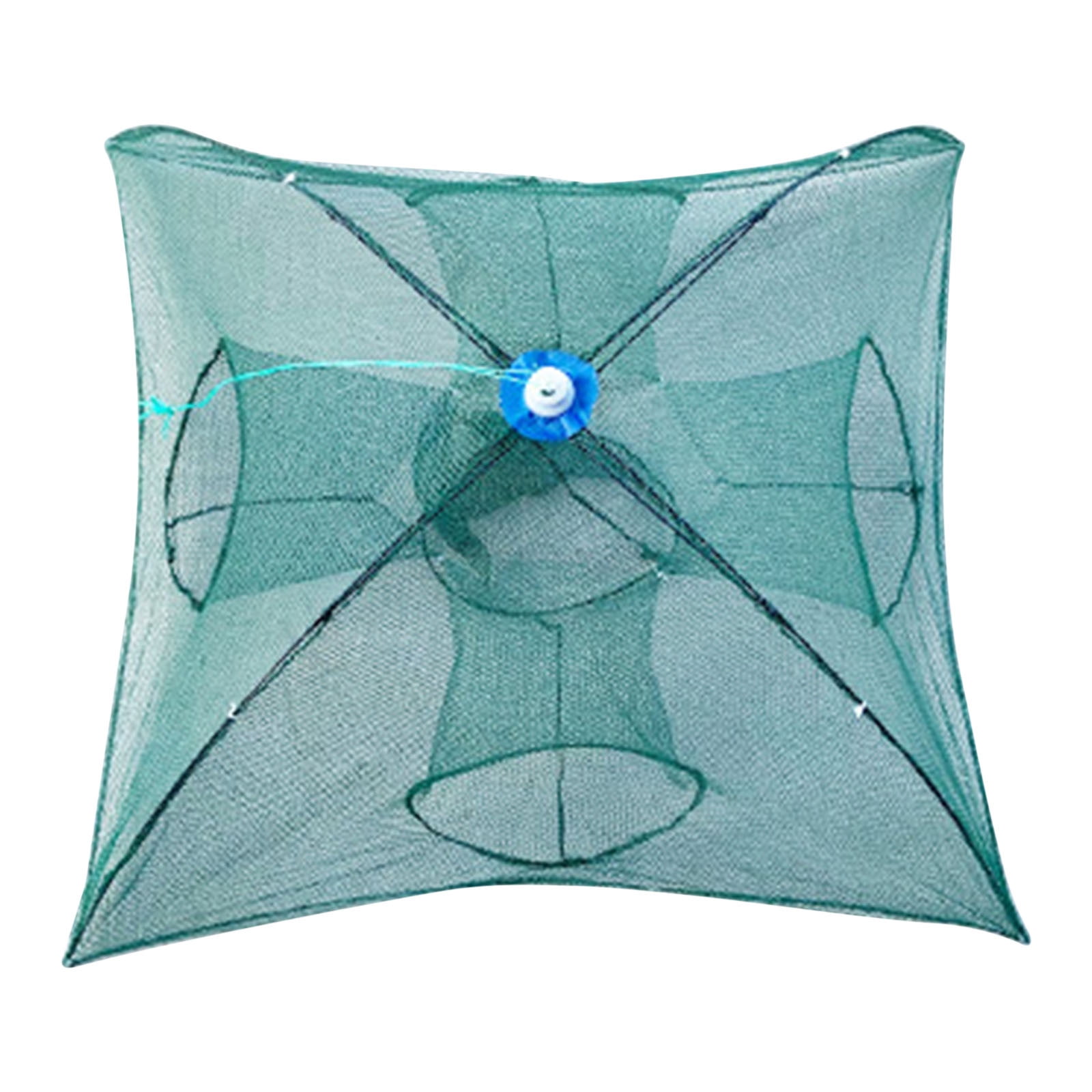 TOPRenddon Foldable Shrimp Trap with Umbrella Entrance | Collapsible ...