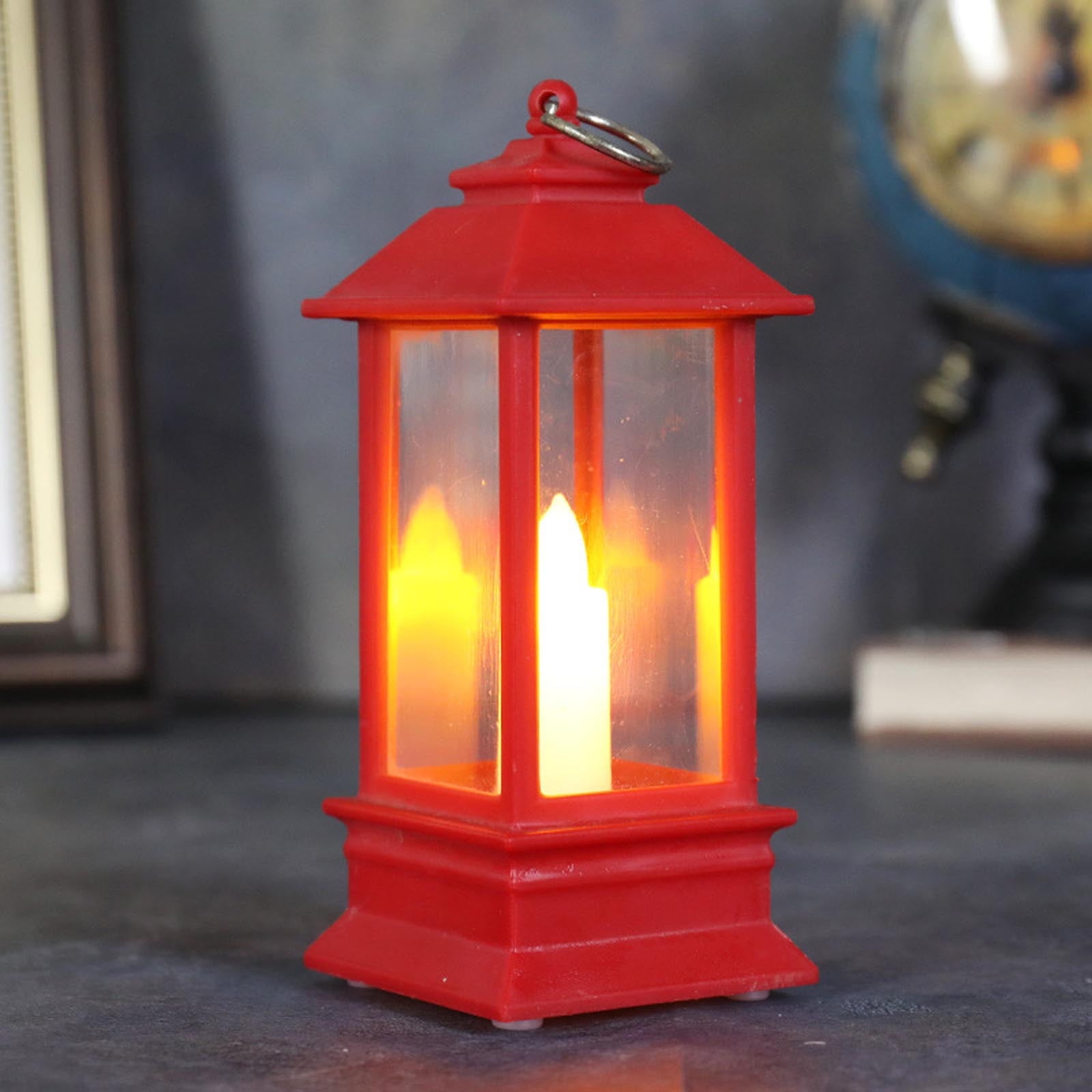 TOPRenddon LED Christmas Lantern Lights - Battery Operated Waterproof ...