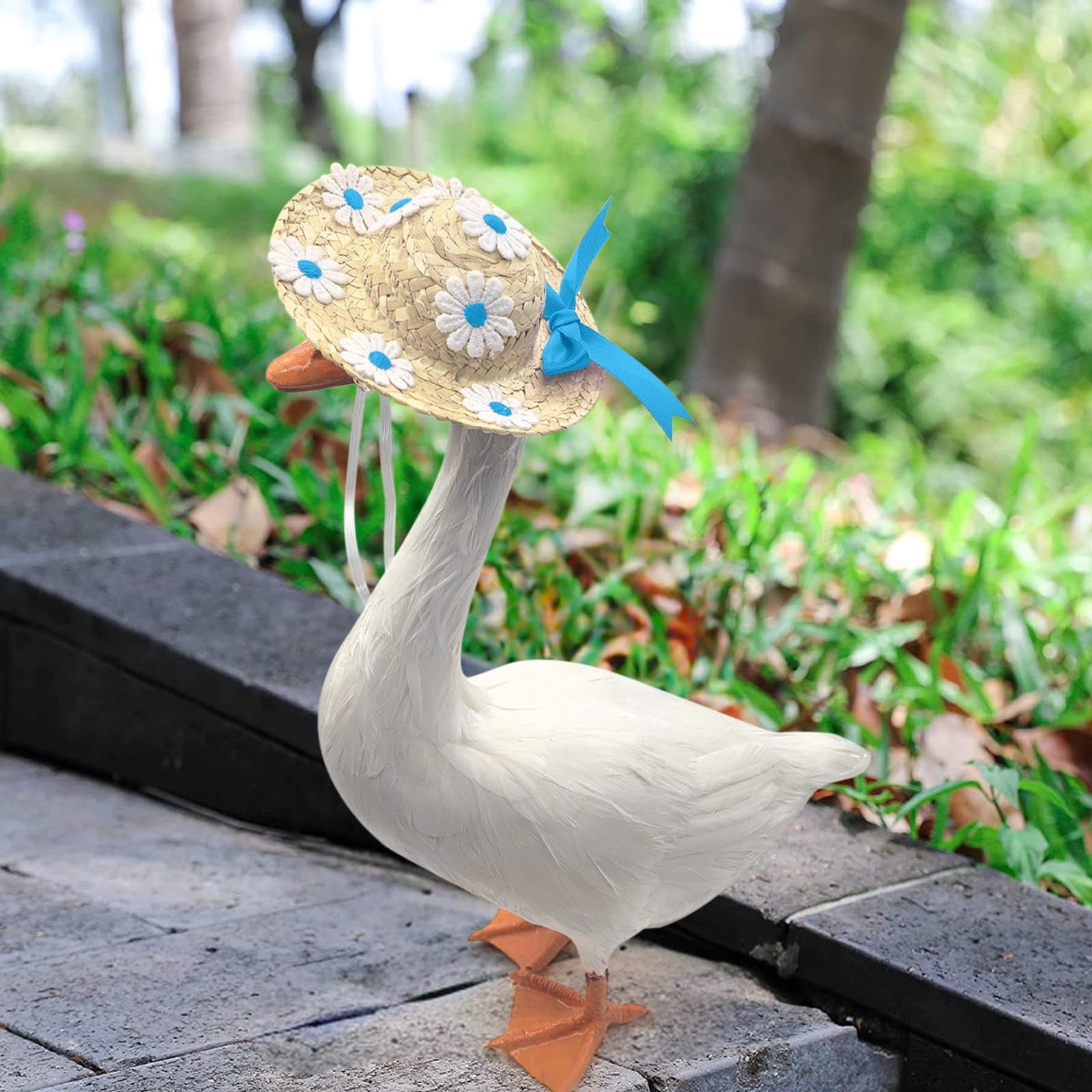 TOPRenddon Lawn Goose Costume Set | Summer Porch Decor | Fits 23" Yard ...