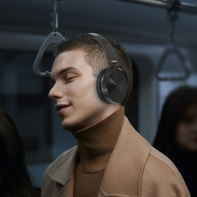 TOPRenddon MZ-650 Bluetooth Headphones, Over-Ear Bass Boost, Universal ...