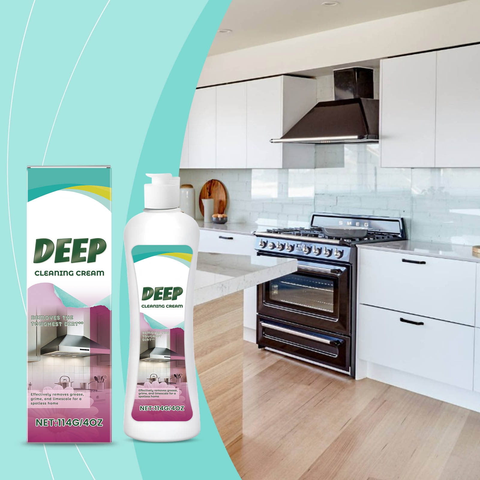 TOPRenddon Multi-Surface Cleaner & Degreaser 114ml – Heavy-Duty Kitchen ...