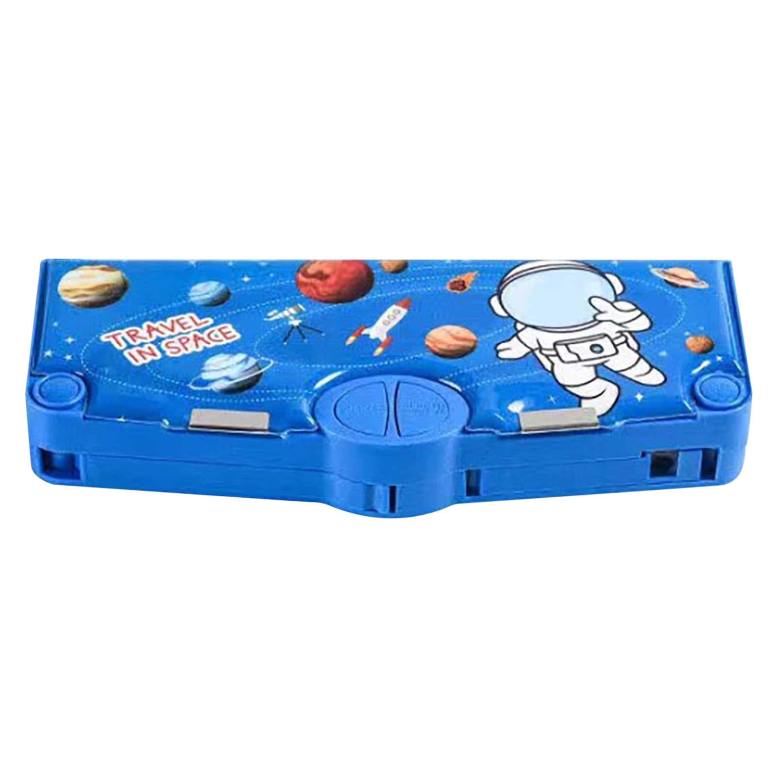 TOPRenddon Multifunction Pencil Case, Pencil Box with 2 Compartments ...