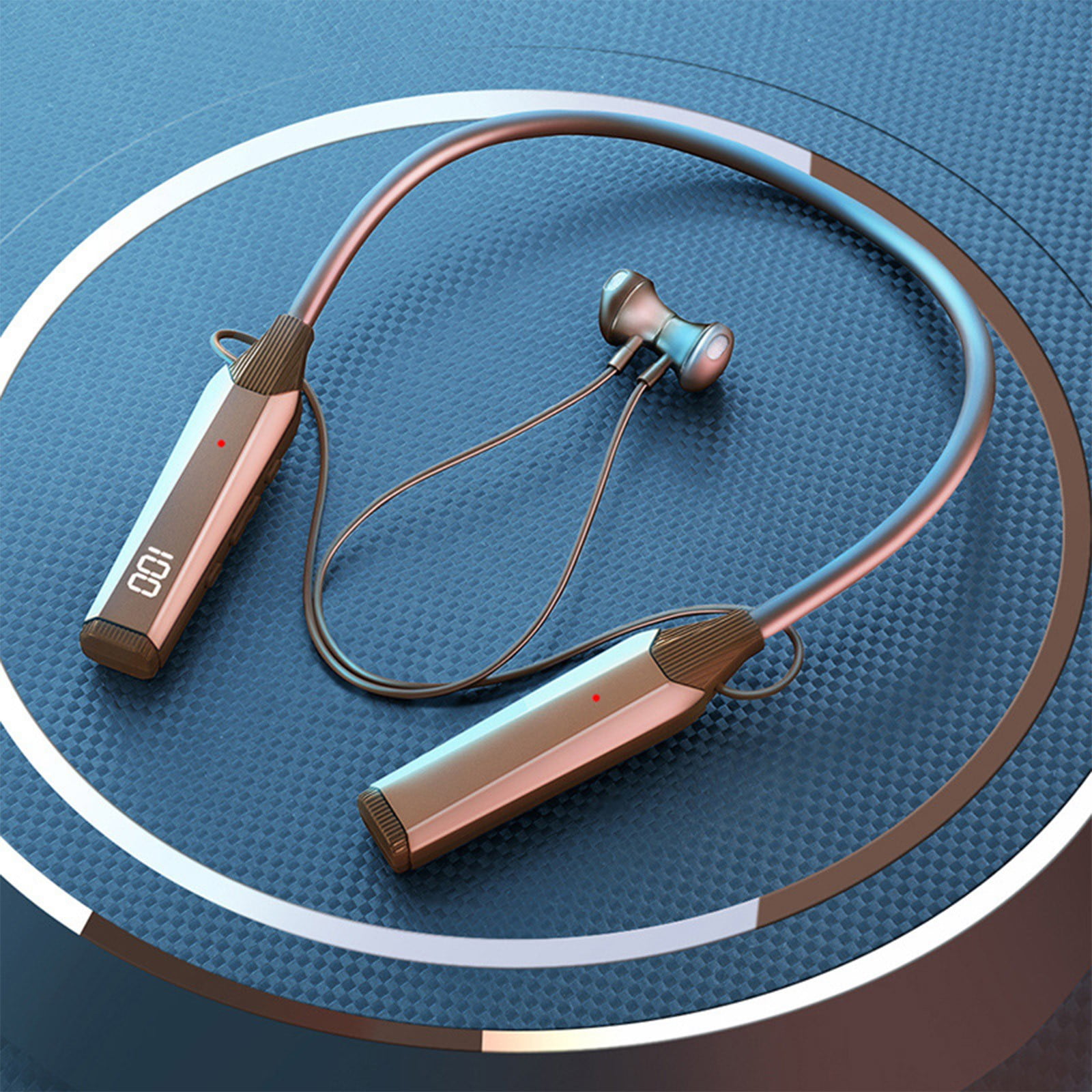 TOPRenddon Neckband Bluetooth Headphones, Bluetooth 5.4 Wireless ...