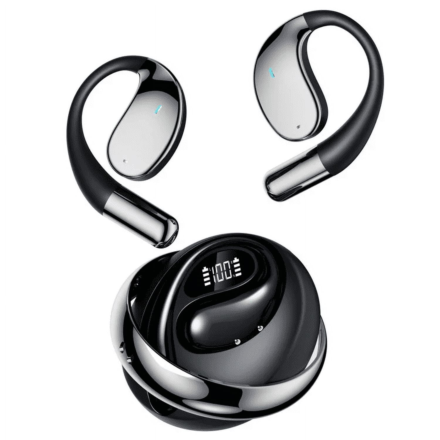 TOPRenddon Open Ear Headphones-5.4 Bluetooth Sport Earbuds with Mic,8H ...