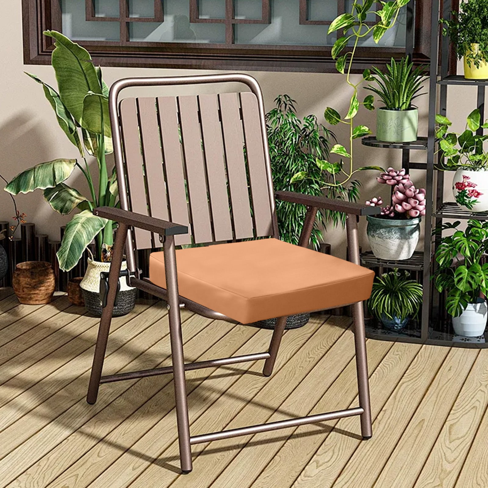 TOPRenddon Outdoor Chair Cushions - Round Corner Water Resistant ...