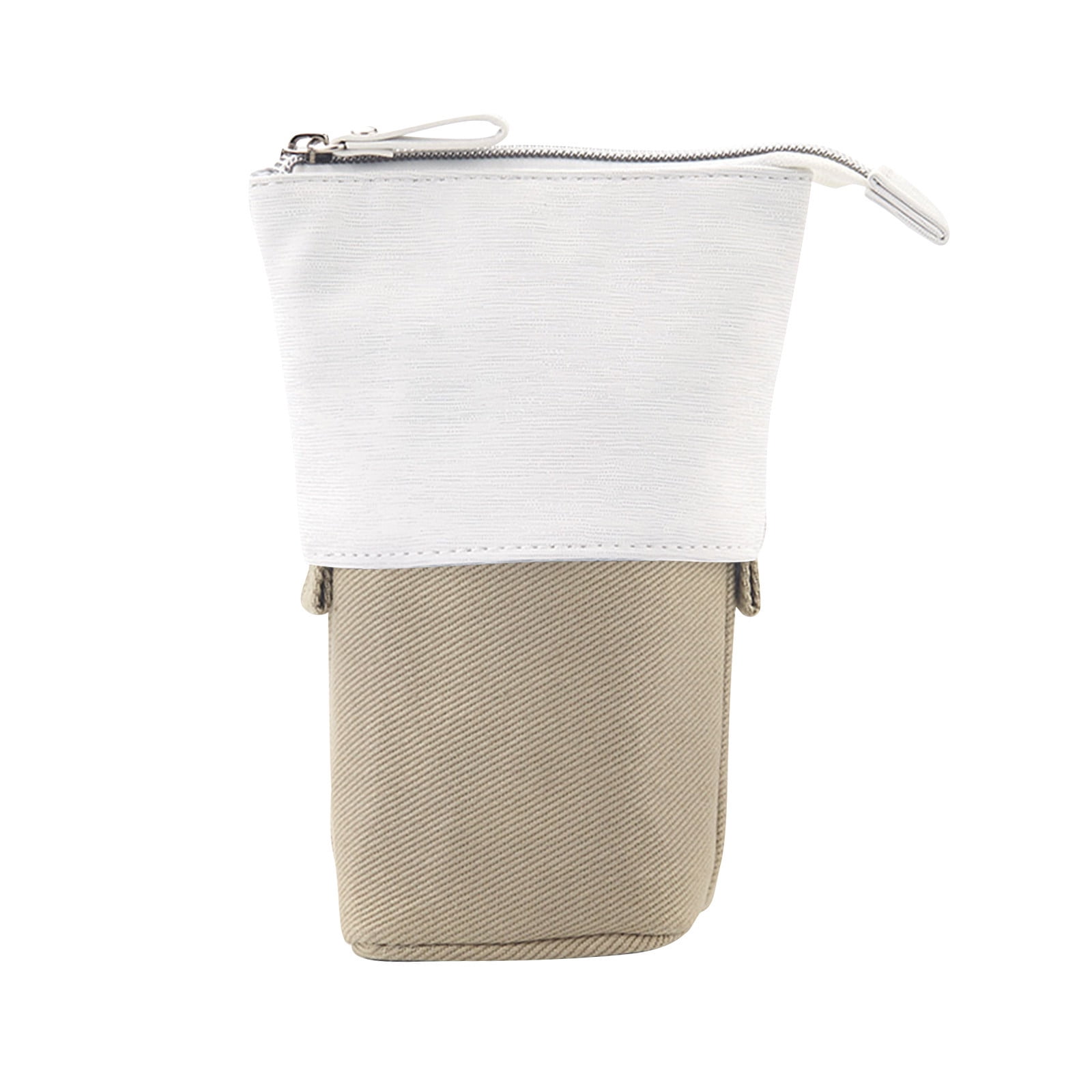 TOPRenddon Pen Case Simple Stationery Bag，Solid Color Pull Down Pencil ...