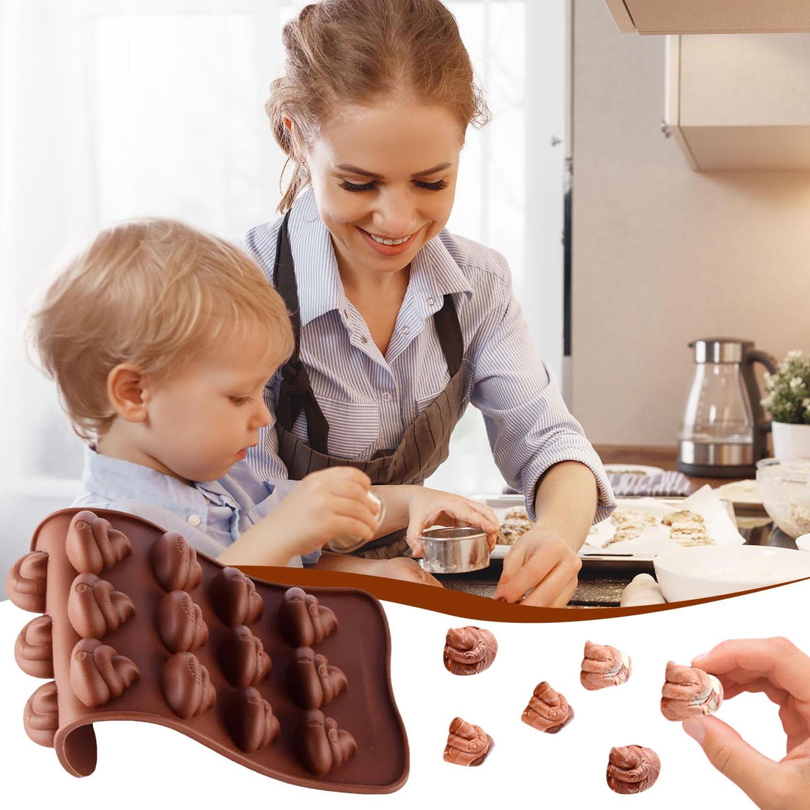 TOPRenddon Poop Chocolate Mold | Novelty Baking Tool for Cake ...