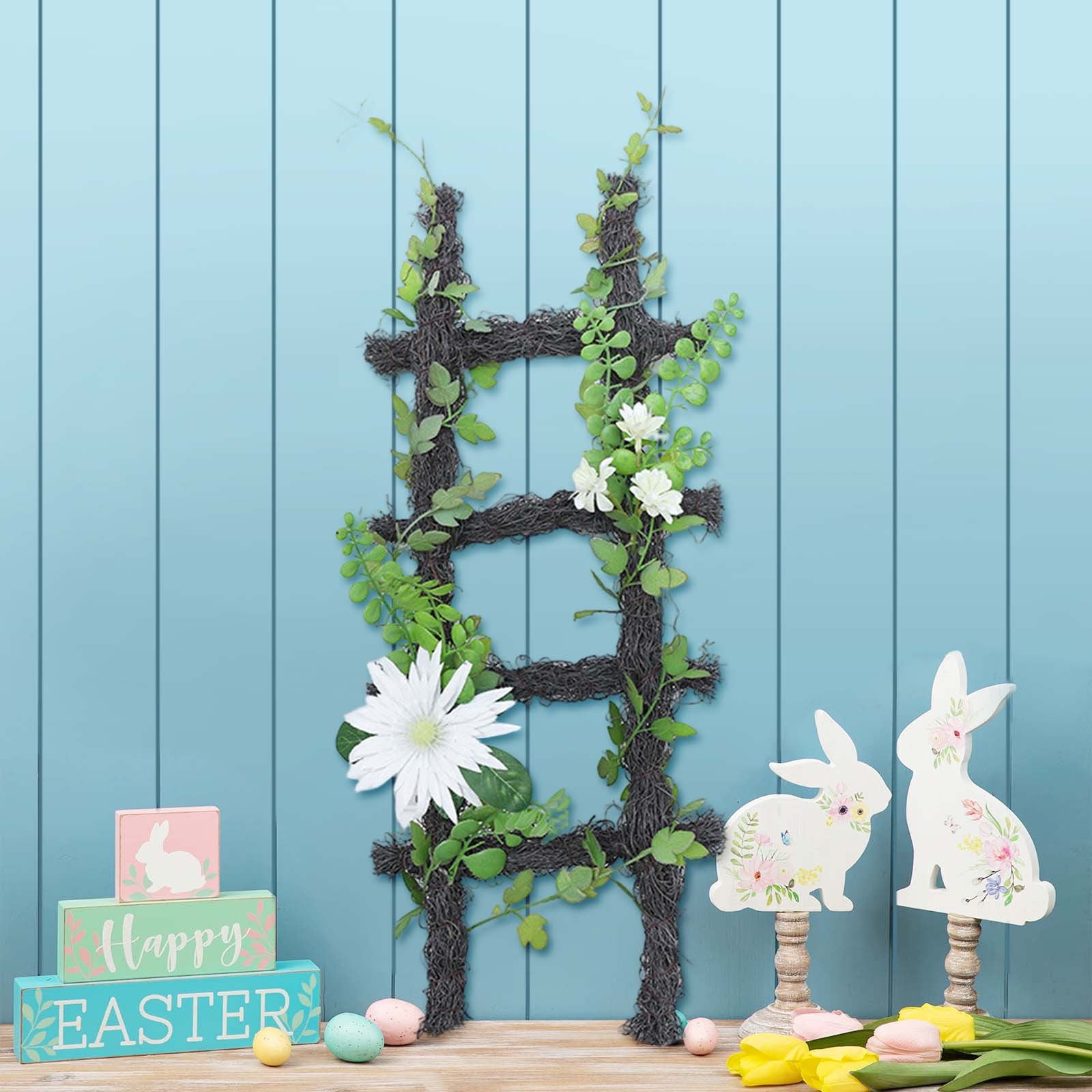 TOPRenddon Premium Weather-Resistant Artificial Greenery Set - UV ...