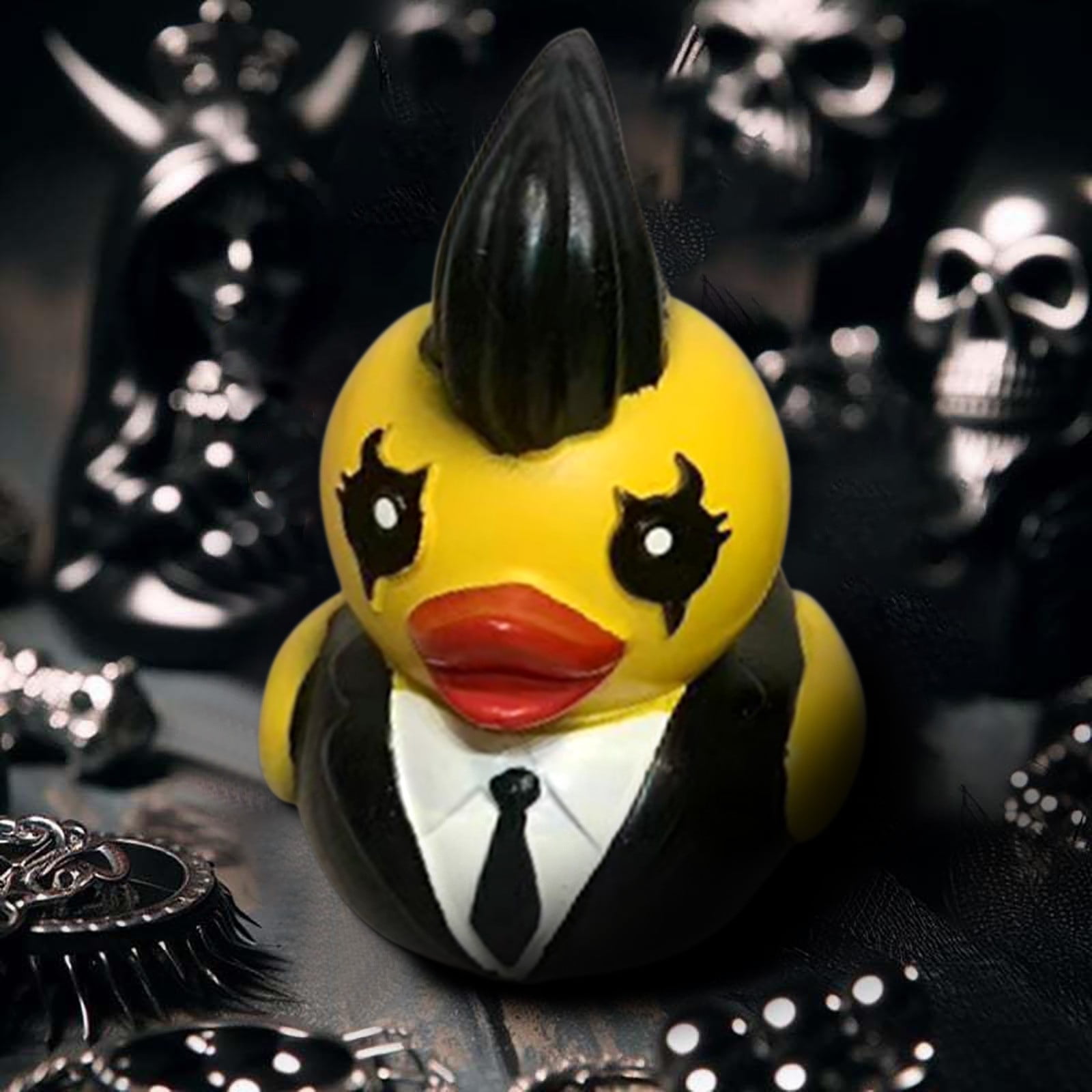 TOPRenddon Satan Ducks Gothic Ducks Punk Ducks, Dark Resin Duck ...