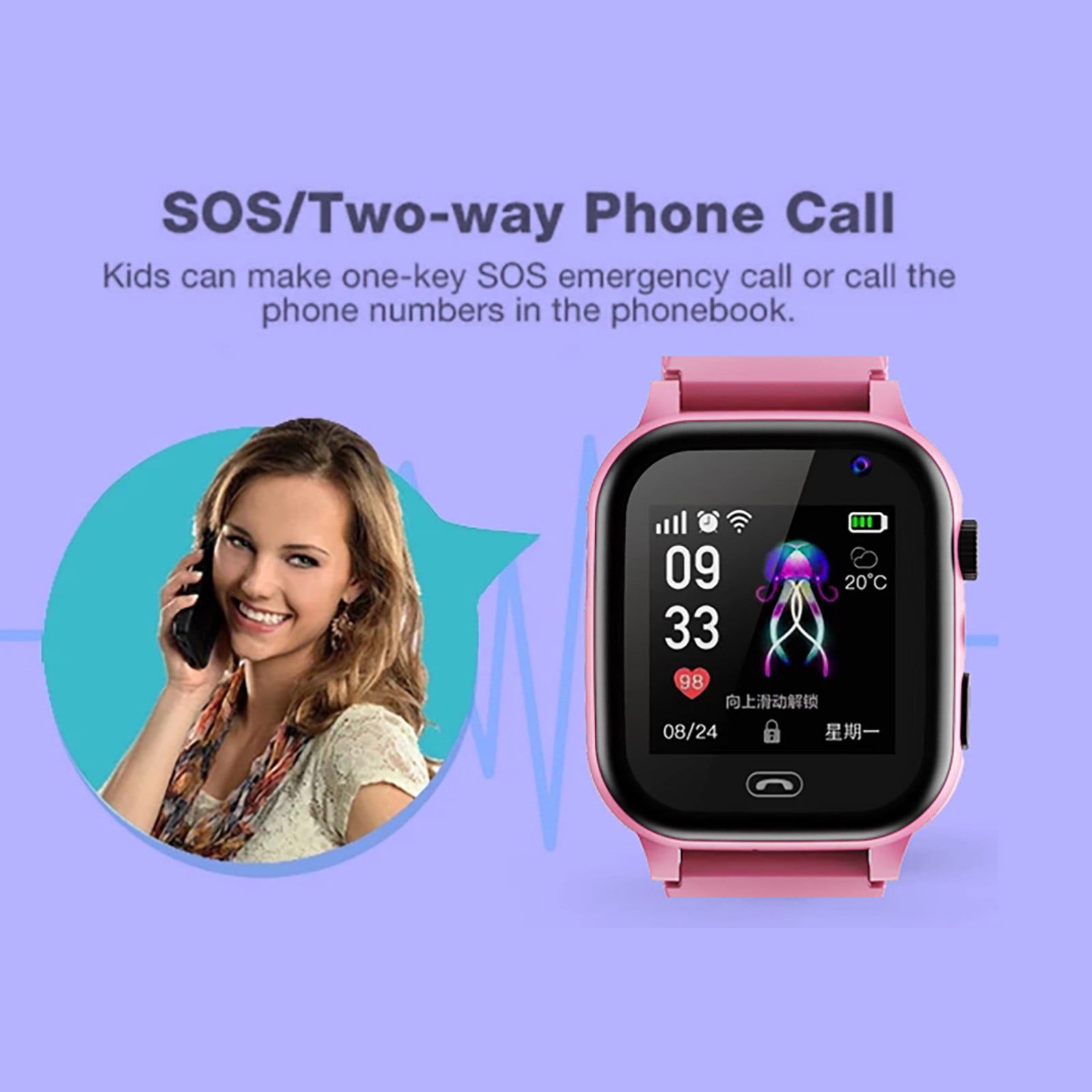 TOPRenddon Smart Watch for Kids,S30 Smart Watch For Kids Girls Boys ...