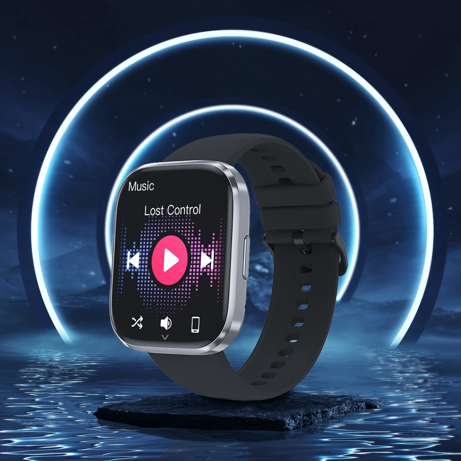 TOPRenddon Smart Watch,Smart Sports Watch Bluetooth Call And ...
