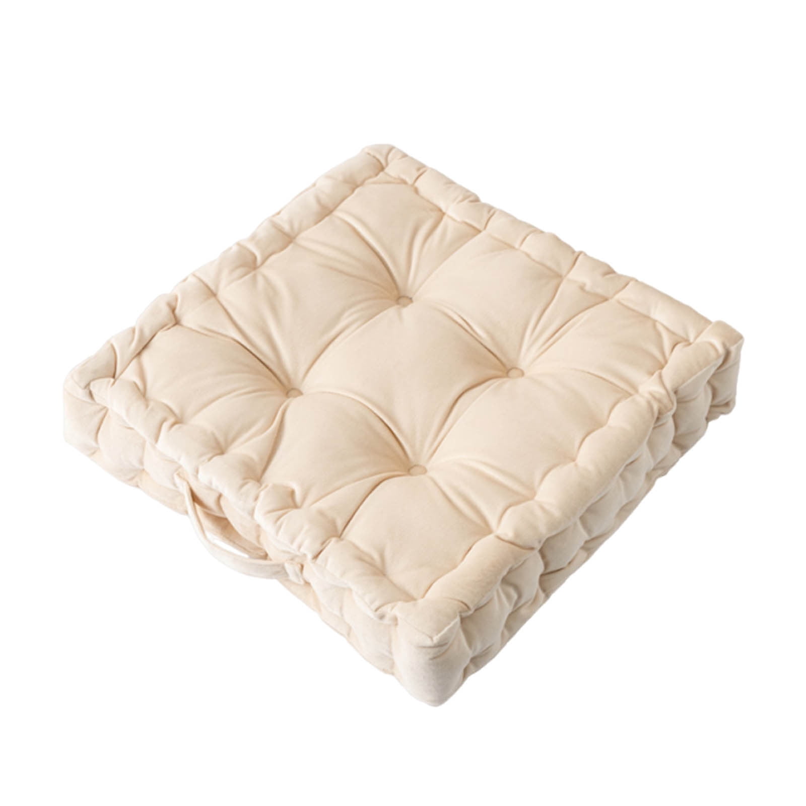 TOPRenddon Square Meditation Pillow, Large Floor Pillow Solid Thick ...