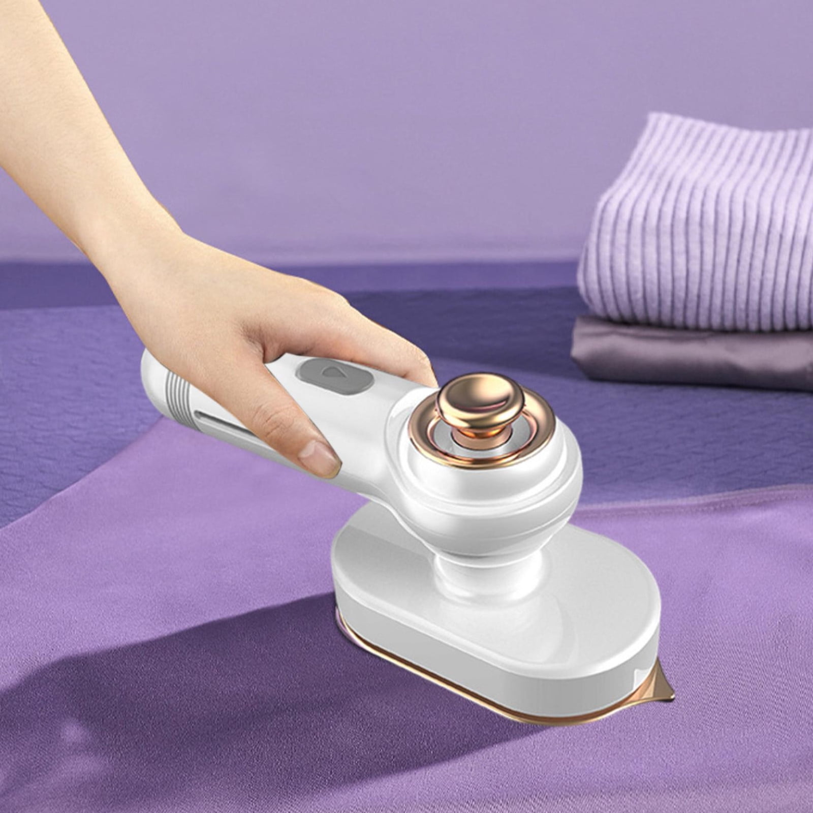 TOPReddon Steamer Iron For Clothes Travel Mini, Handheld Size Portable ...