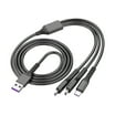 TOPRenddon 5A Super Fast Charge USB Type-C Cable for Android - 100cm ...