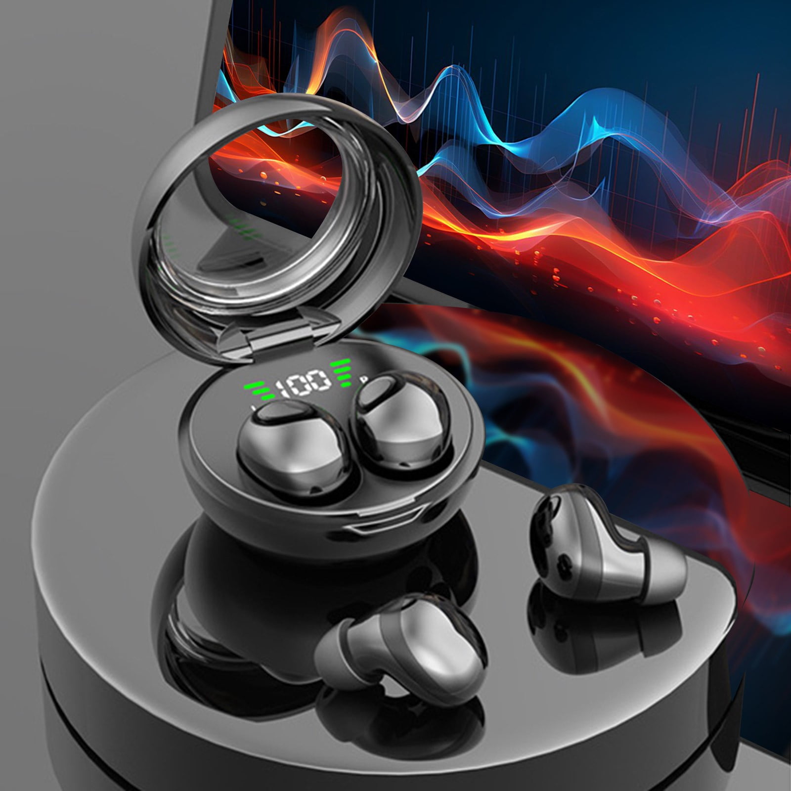 TOPRenddon Wireless Earbuds, Bluetooth 5.3 Headphones in Ear with ENC ...