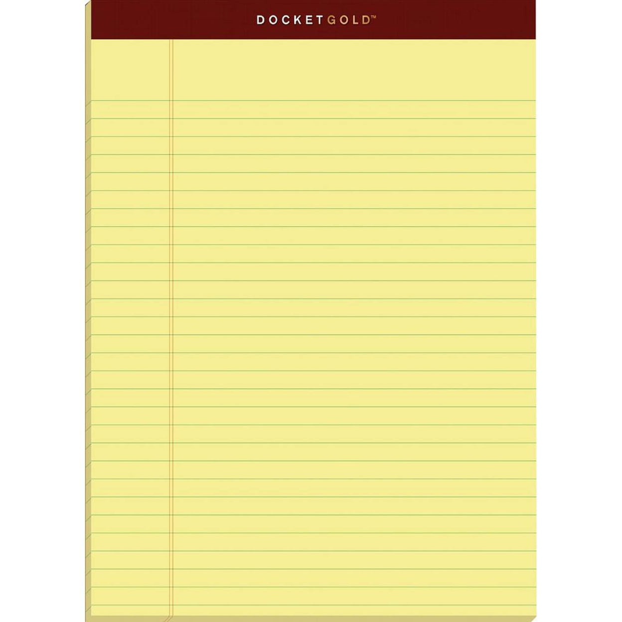TOPS Office Supplies - Docket Gold Legal Pads - Letter Size, 50 Sheets ...