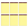 "TOPS Docket Gold Office Supplies, Premium Lined Writing Pads, 8.5"" x ...