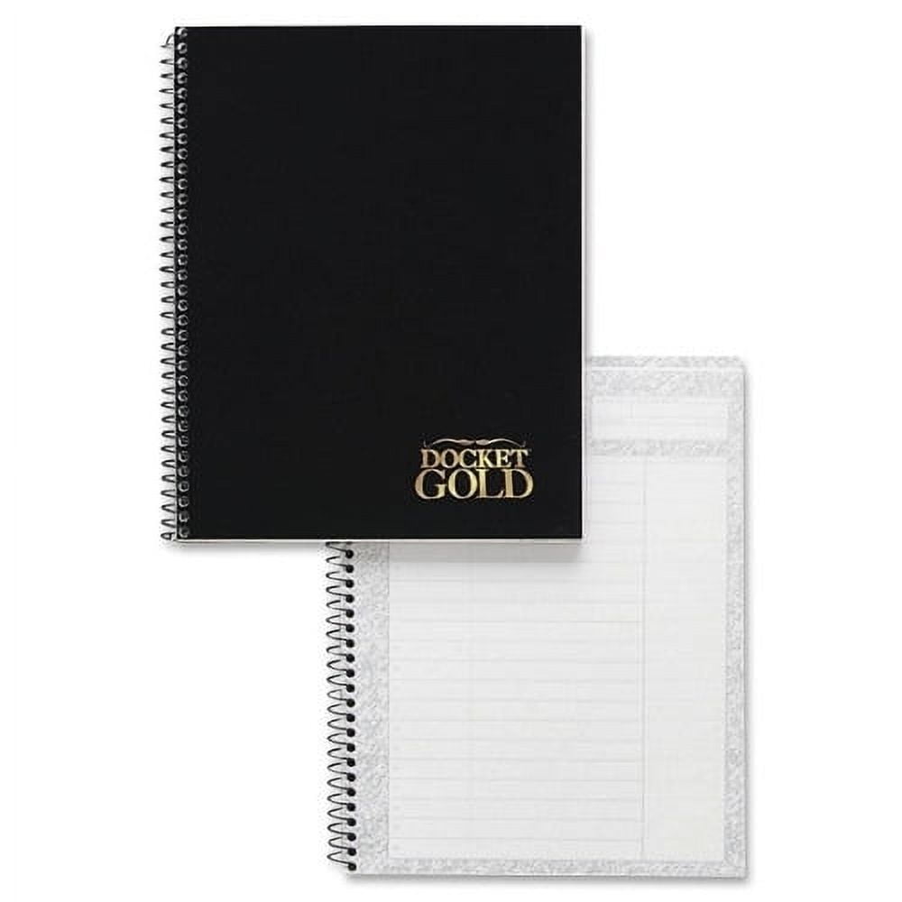 TOPS Docket Gold Wirebound Project Planner Action - 6 3/4" x 8 1/2 ...