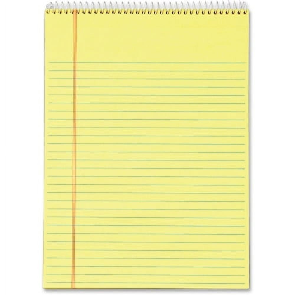 TOPS Docket Perforated Wirebound Legal Pads - Letter 70 Sheets - Wire ...