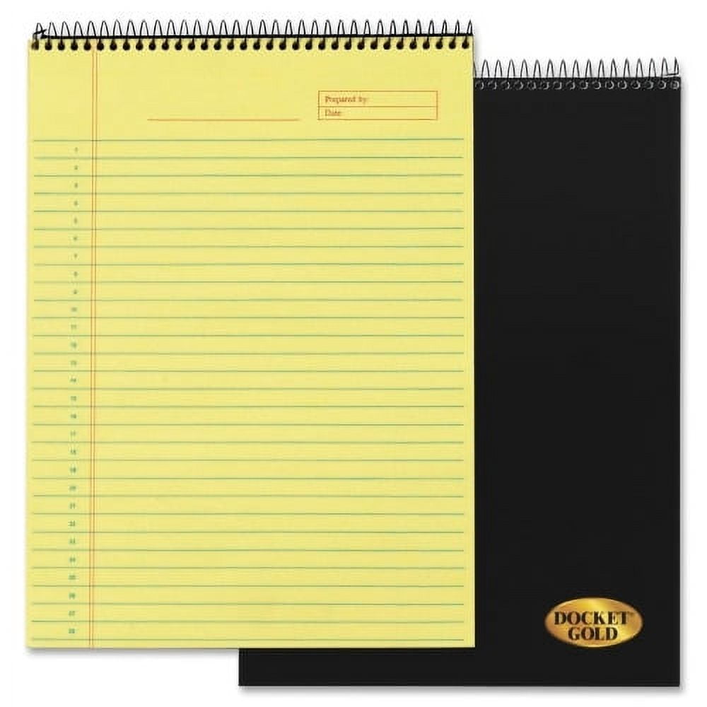 TOPS Docket Professional Wirebound Project Pads 70 Sheets - Double ...